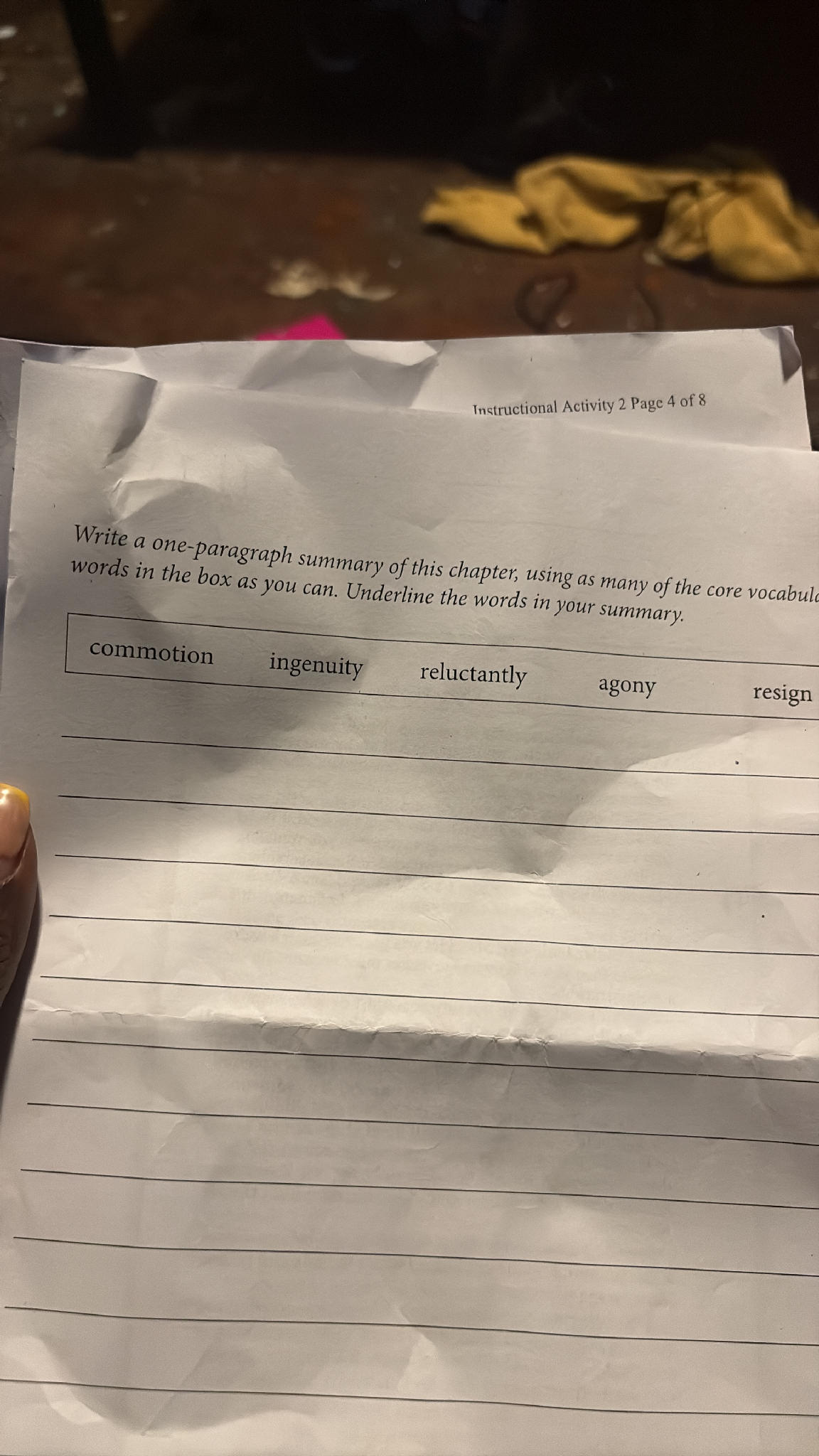 Write a one-paragraph summary of this | StudyX