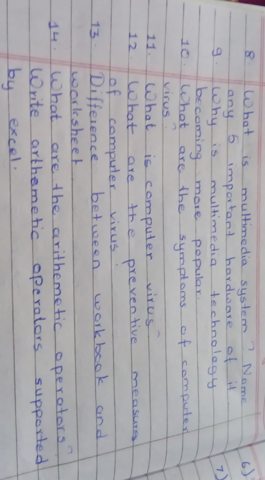 What is multimedia system ? Name any 5 | StudyX