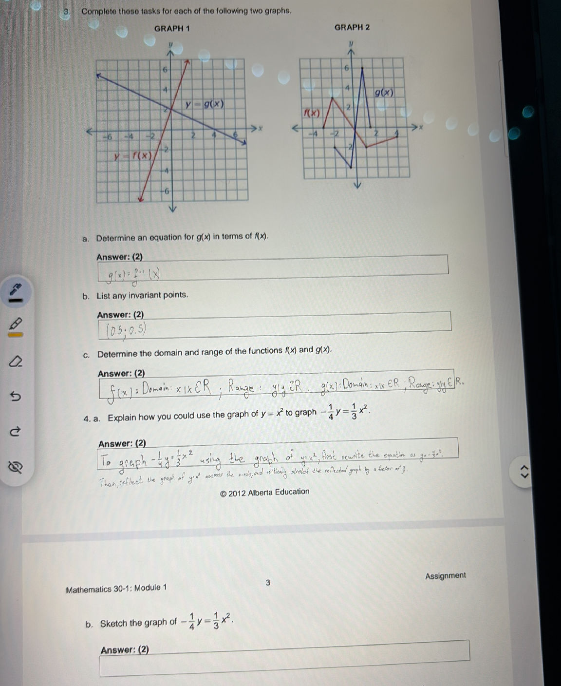 4. a. Explain how you could use the graph of | StudyX