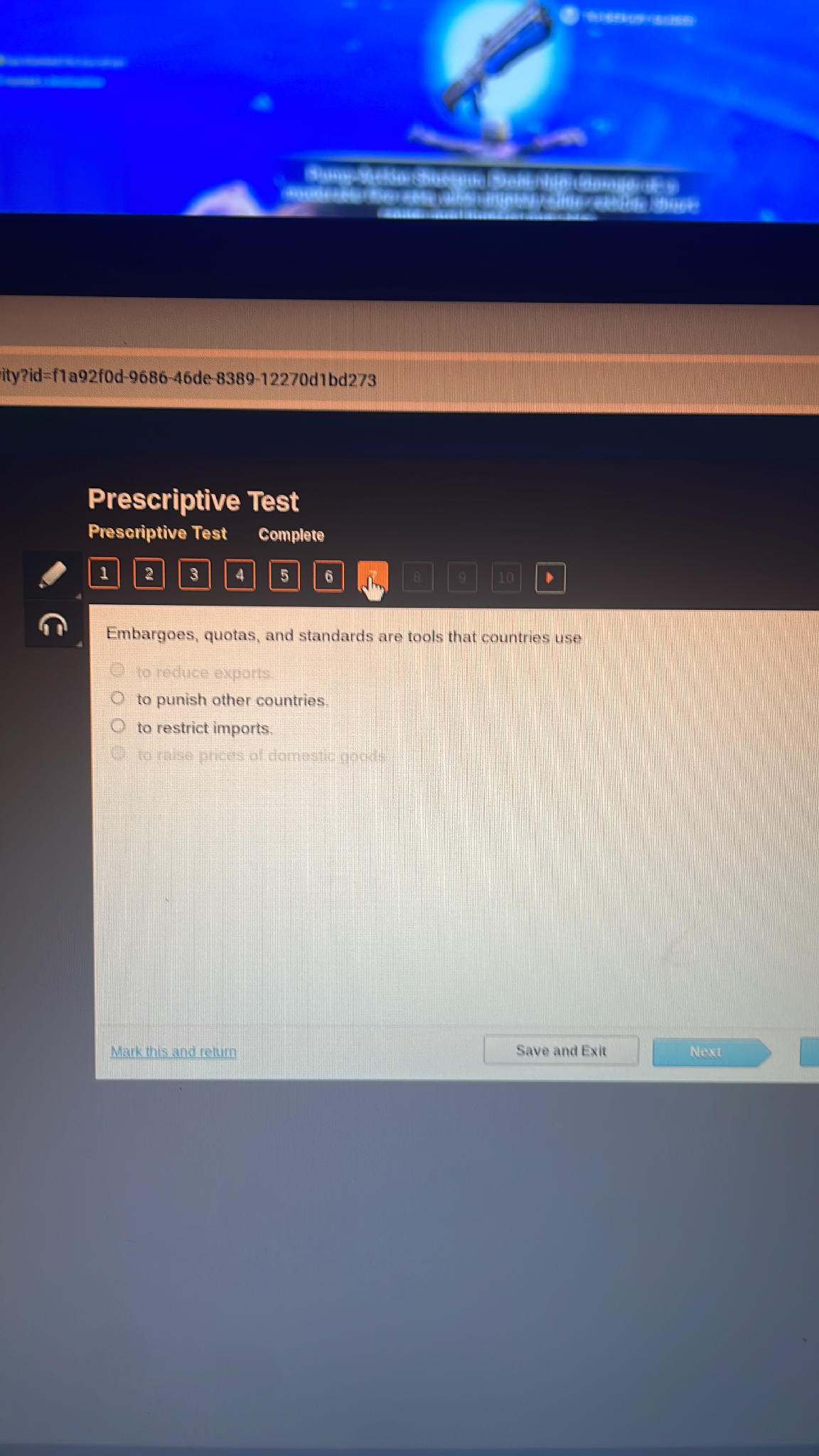 Embargoes, quotas, and standards are tools | StudyX