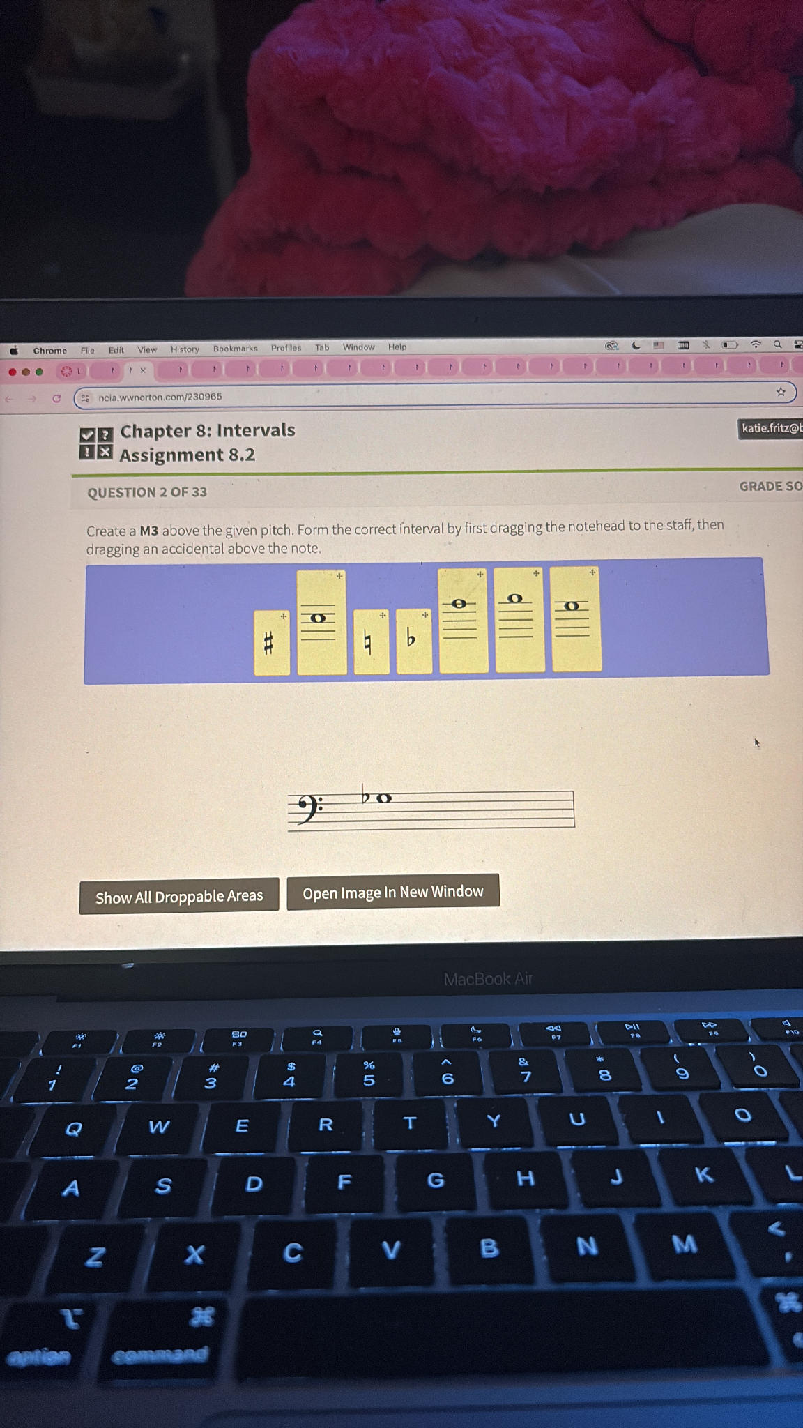 Create a M3 above the given pitch. Form the | StudyX
