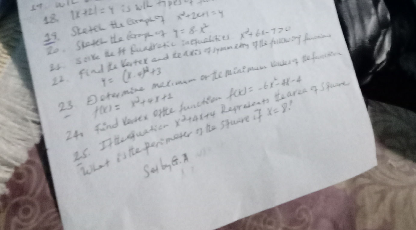 Solve the Absolute Value Equation |x+2|=4 | StudyX