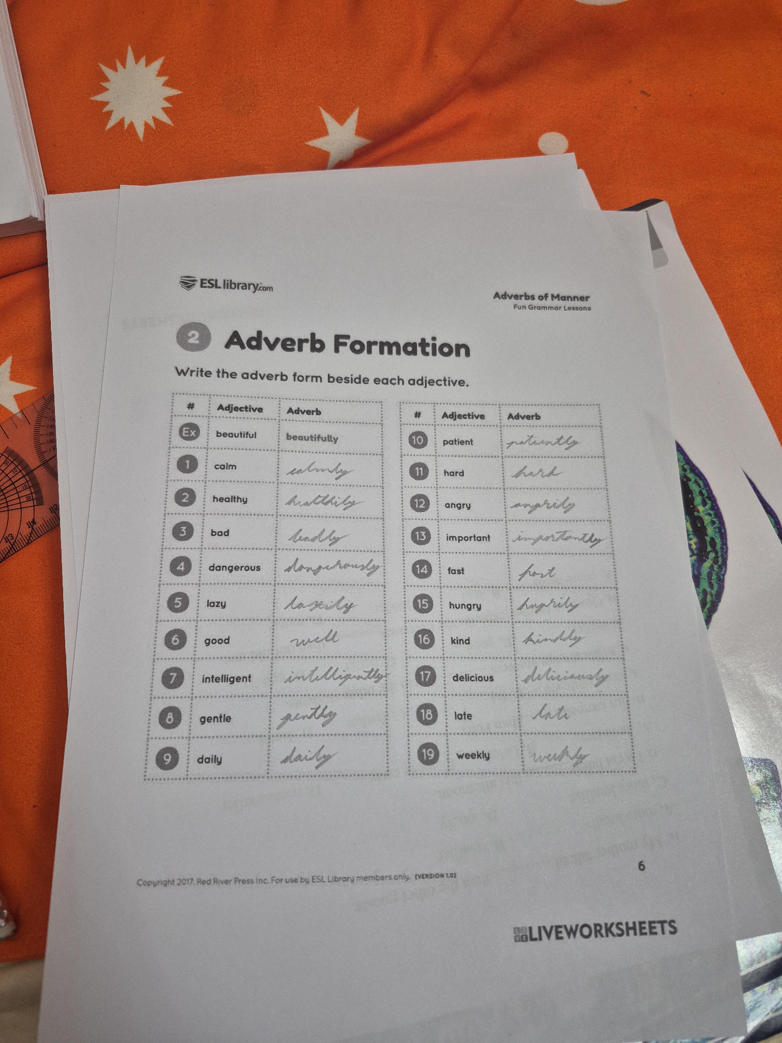 2 Adverb Formation Adverbs of Manner Fun | StudyX