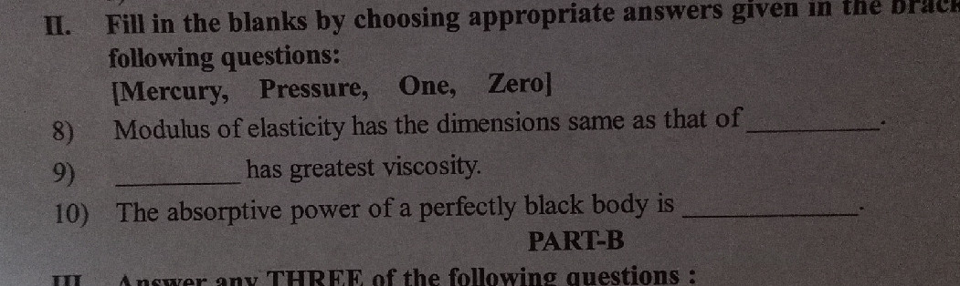 Fill in the blanks by choosing appropriate | StudyX