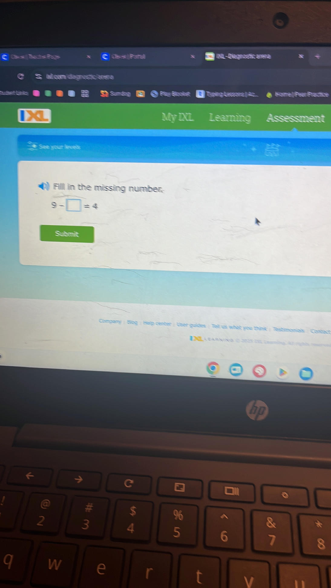 Fill in the missing number in the | StudyX