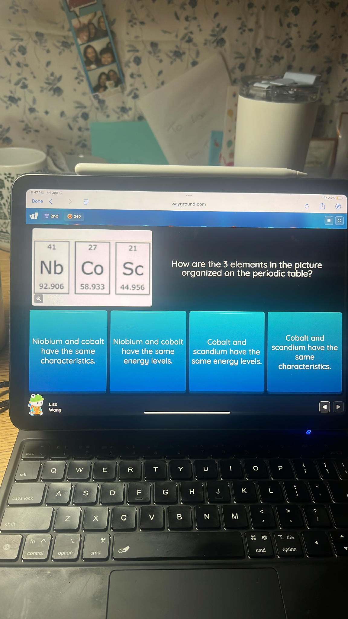 How are the 3 elements in the picture | StudyX