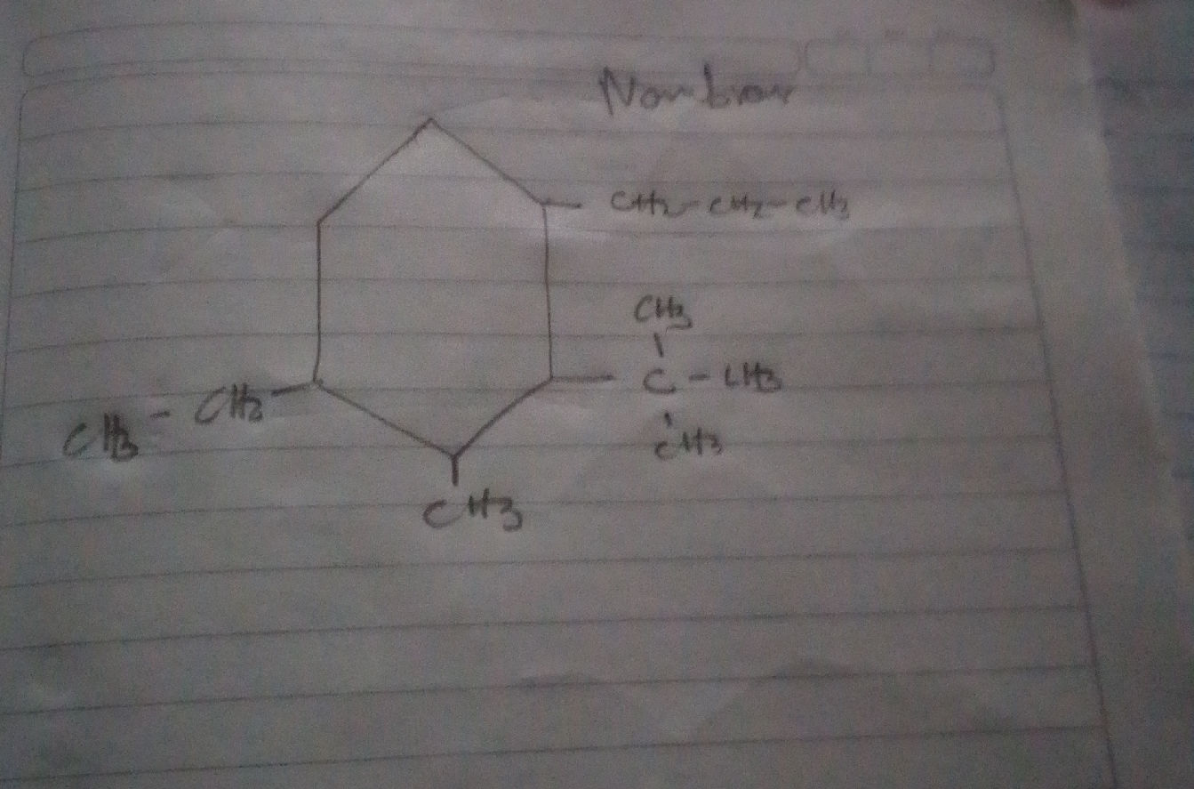 Nombrar Structure: Ring: Cyclohexane | StudyX