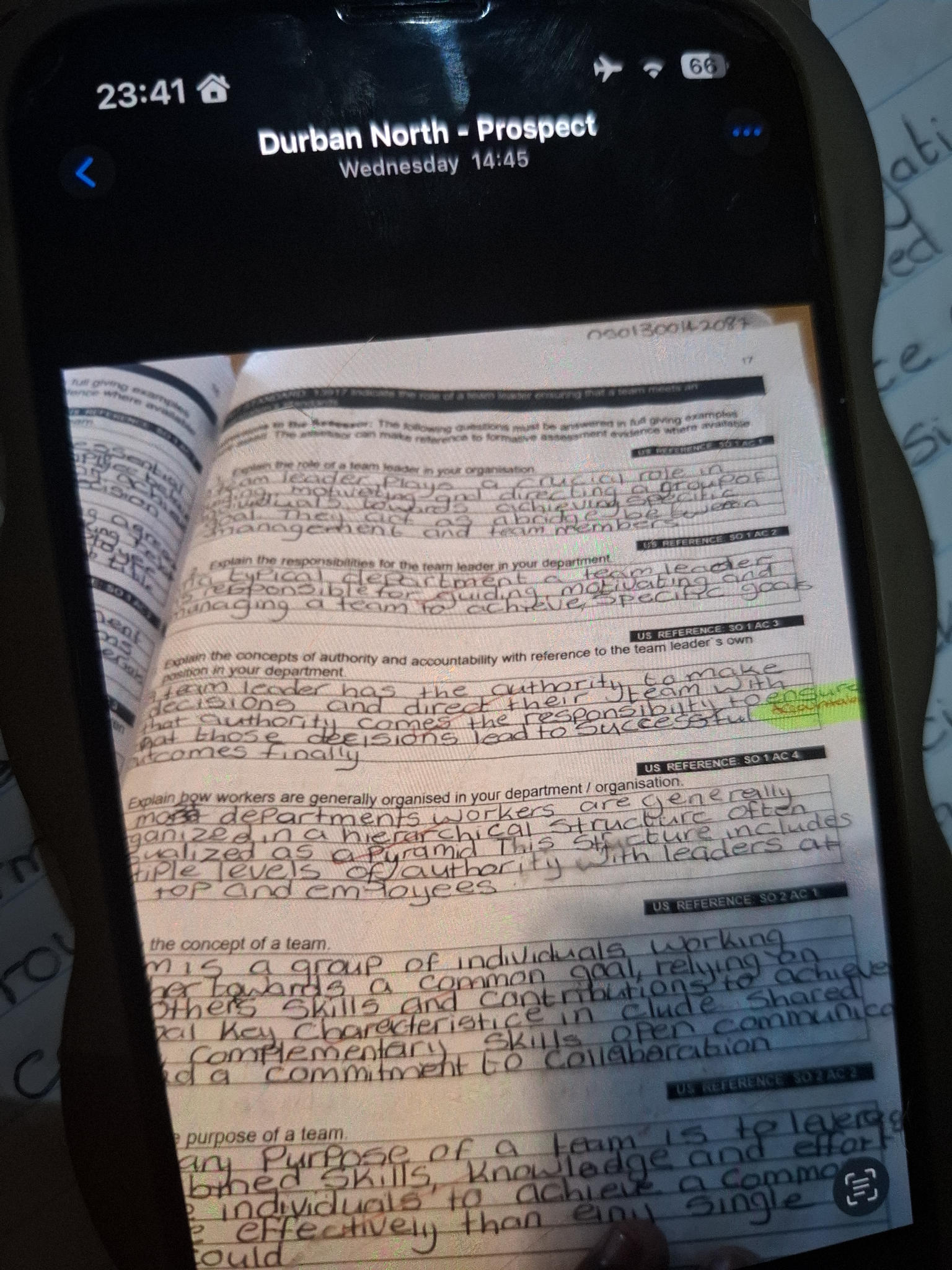 The following questions must be answered in | StudyX