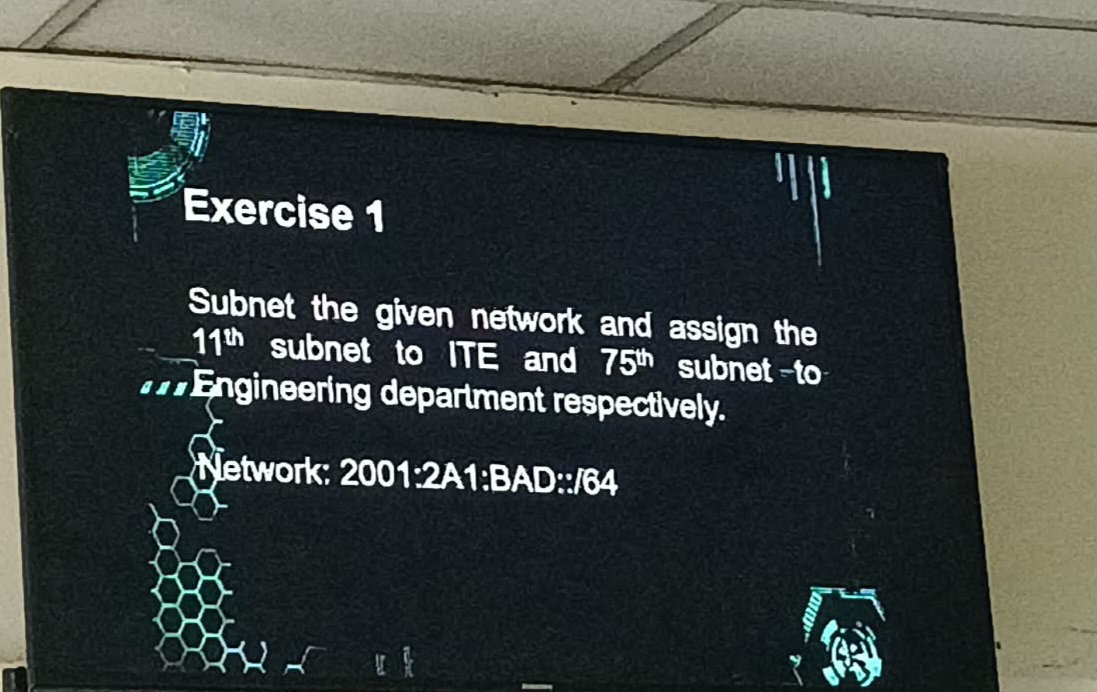 Subnet the given network and assign the | StudyX