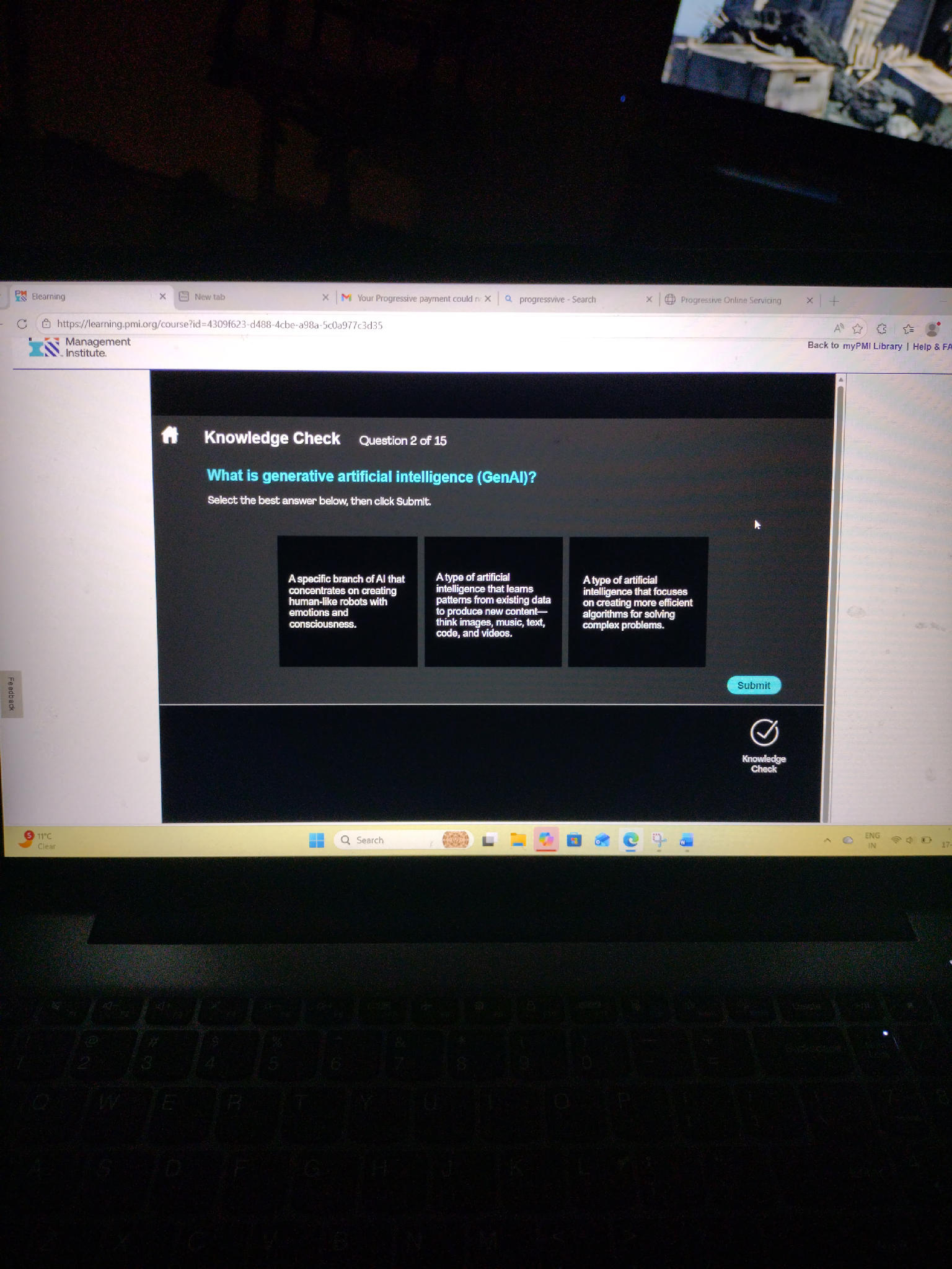 Knowledge Check Question 2 of 15 **What is | StudyX