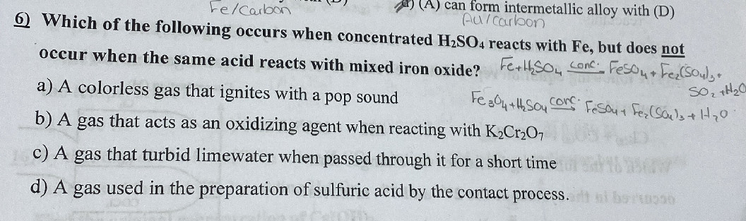 Which of the following occurs when | StudyX
