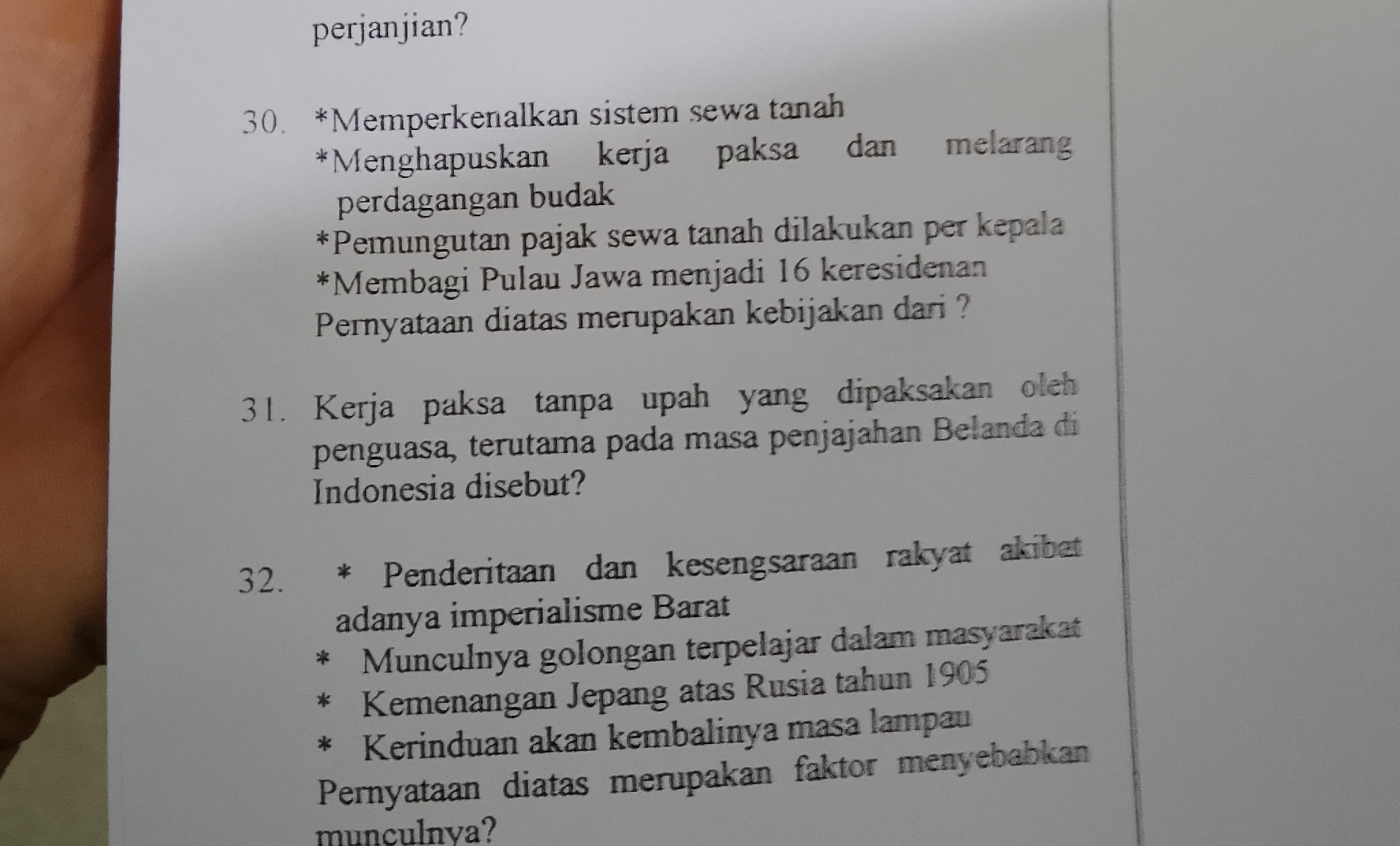 Kerja paksa tanpa upah yang dipaksakan oleh | StudyX