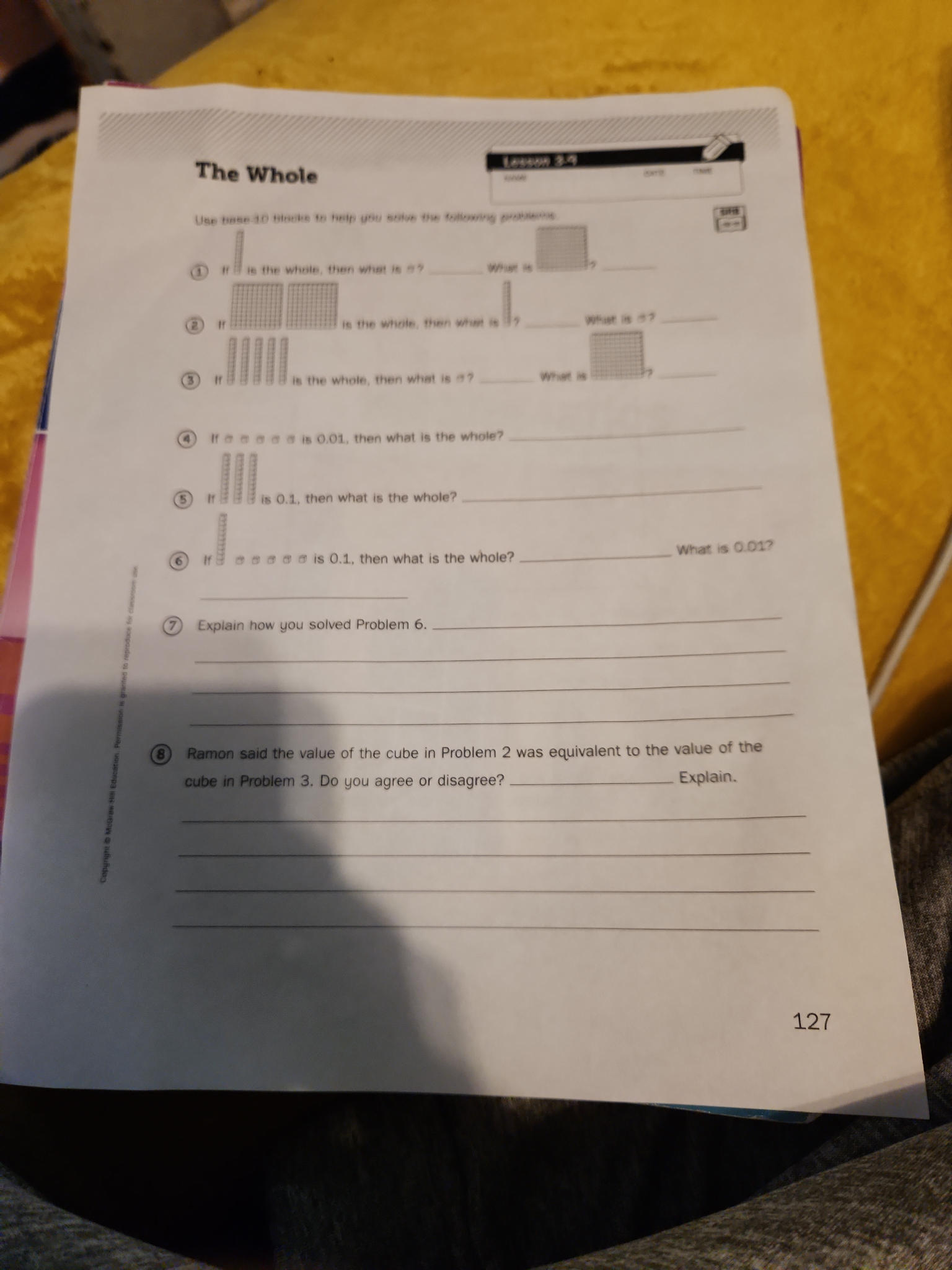 Use base-10 blocks to help you solve the | StudyX