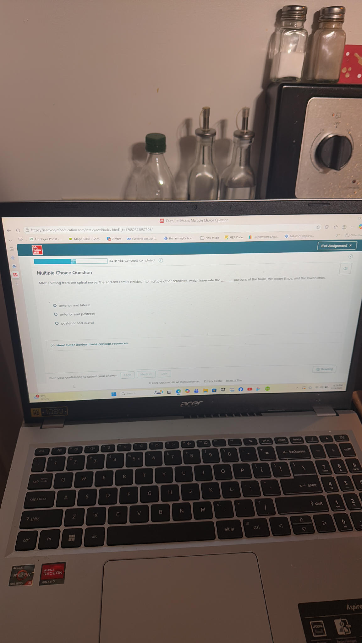 Multiple Choice Question After splitting | StudyX