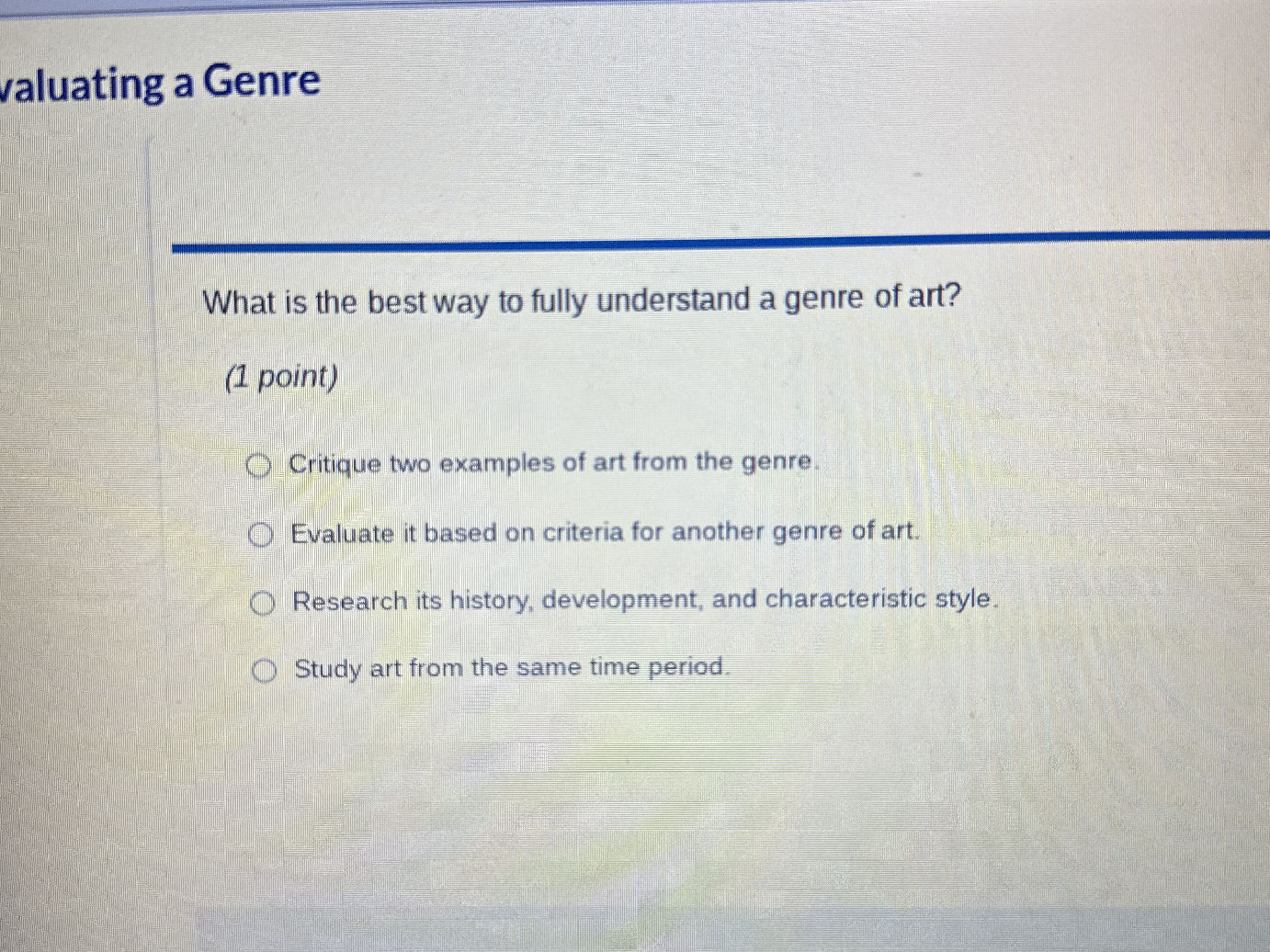 What is the best way to fully understand a | StudyX