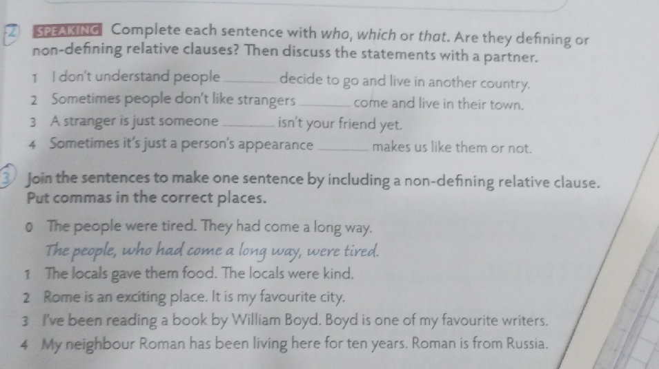 Join the sentences to make one sentence by | StudyX