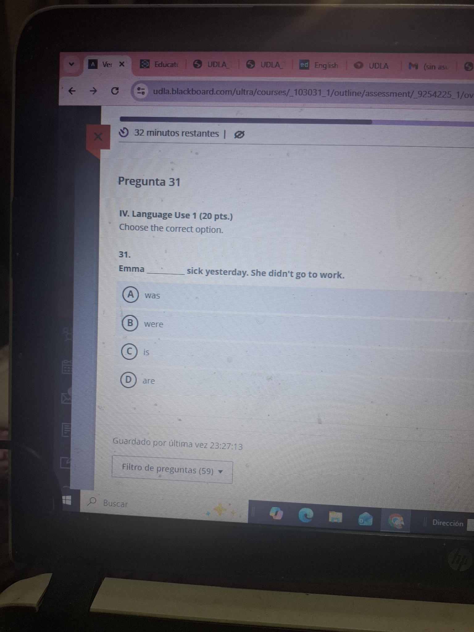 IV. Language Use 1 (20 pts.) Choose the | StudyX