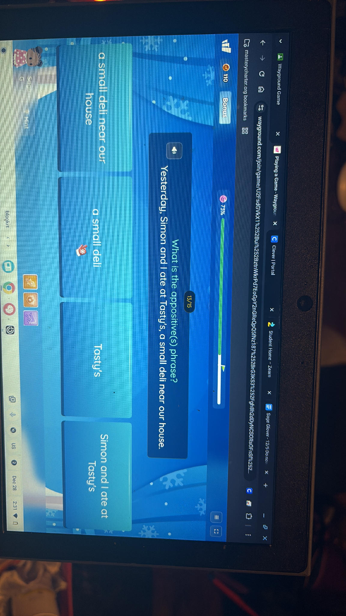 What is the appositive(s) phrase? Yesterday, | StudyX