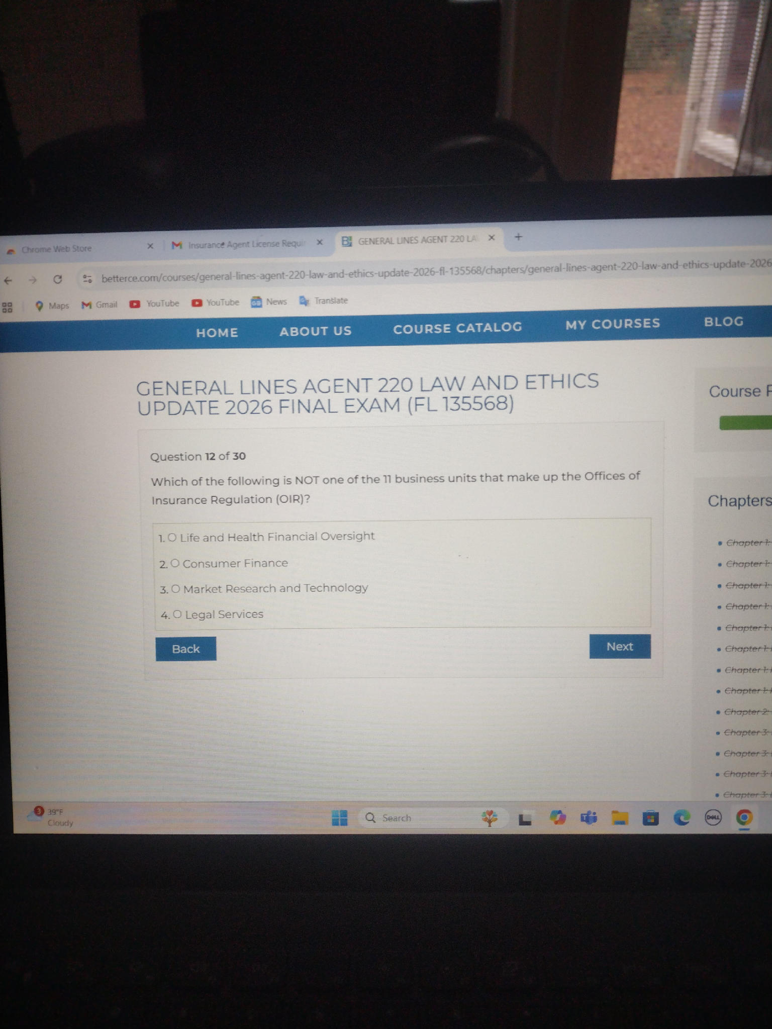 Question 12 of 30 Which of the following is | StudyX