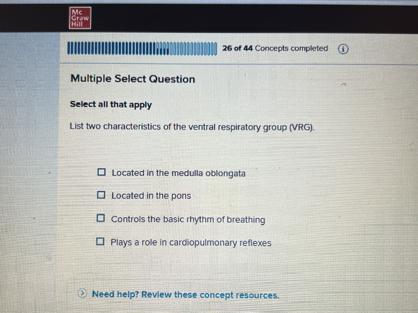Multiple Select Question Select all that | StudyX