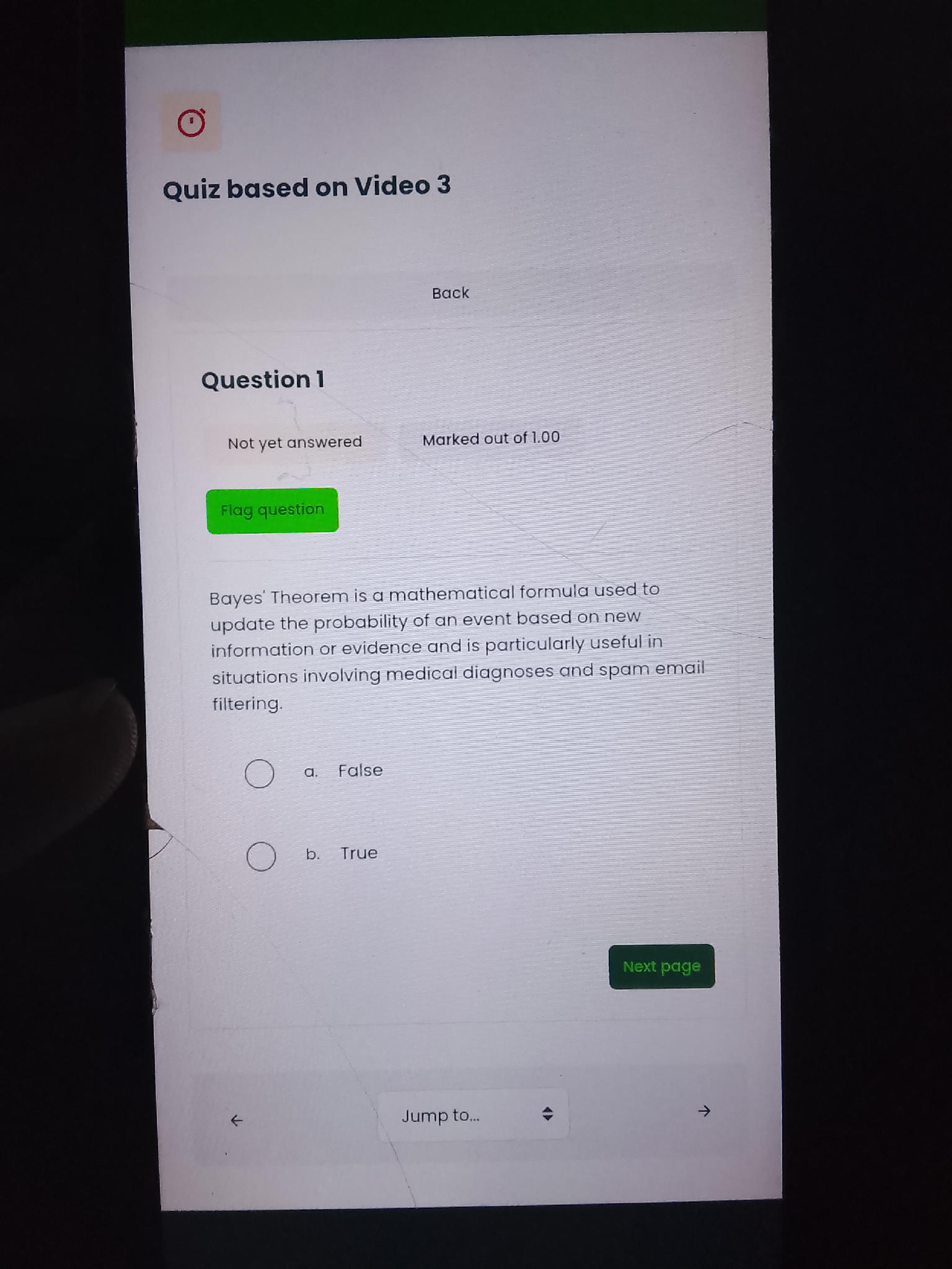 Bayes' Theorem is a mathematical formula | StudyX