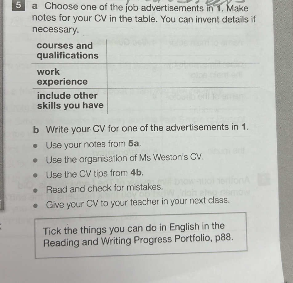 a Choose one of the job advertisements in 1. | StudyX