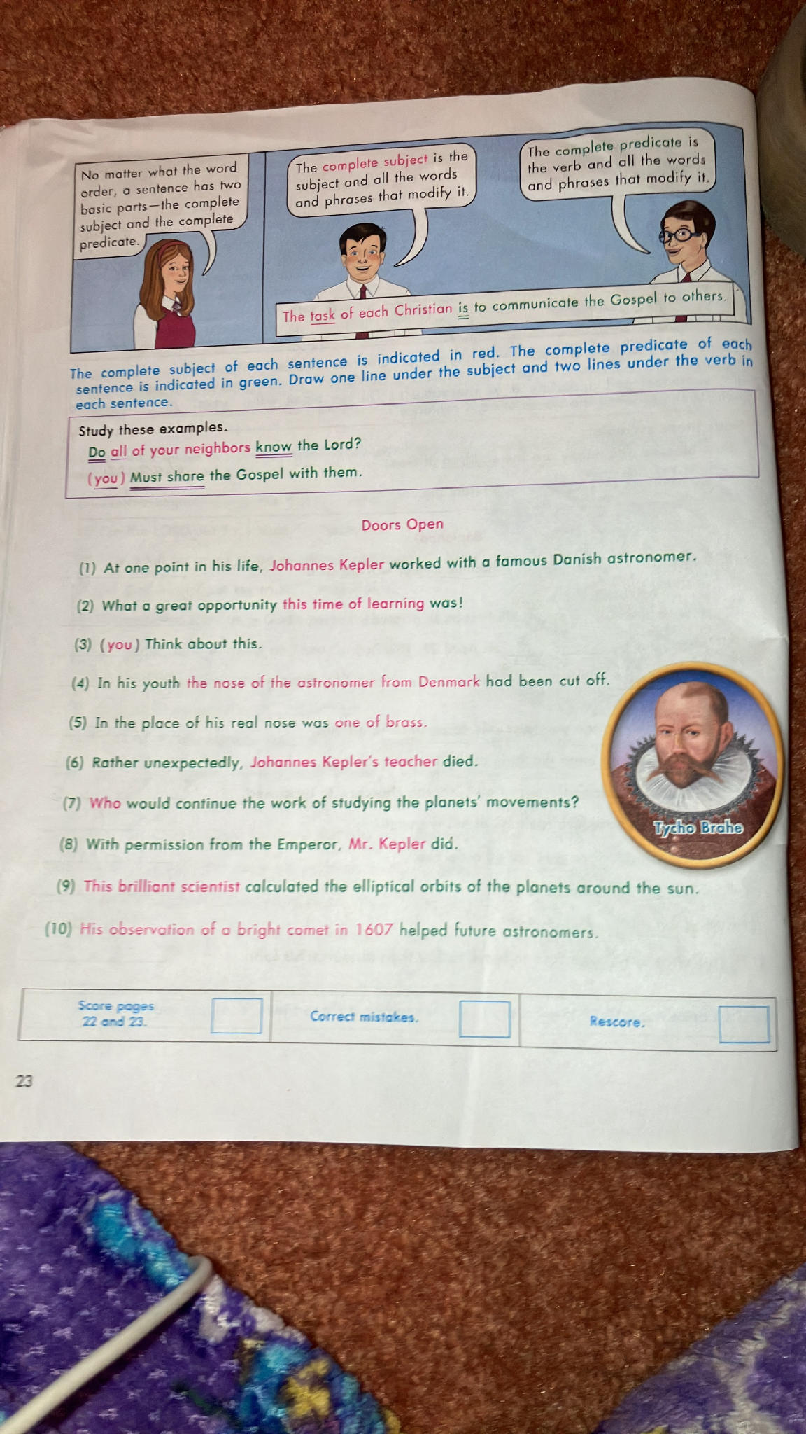 No matter what the word order, a sentence | StudyX