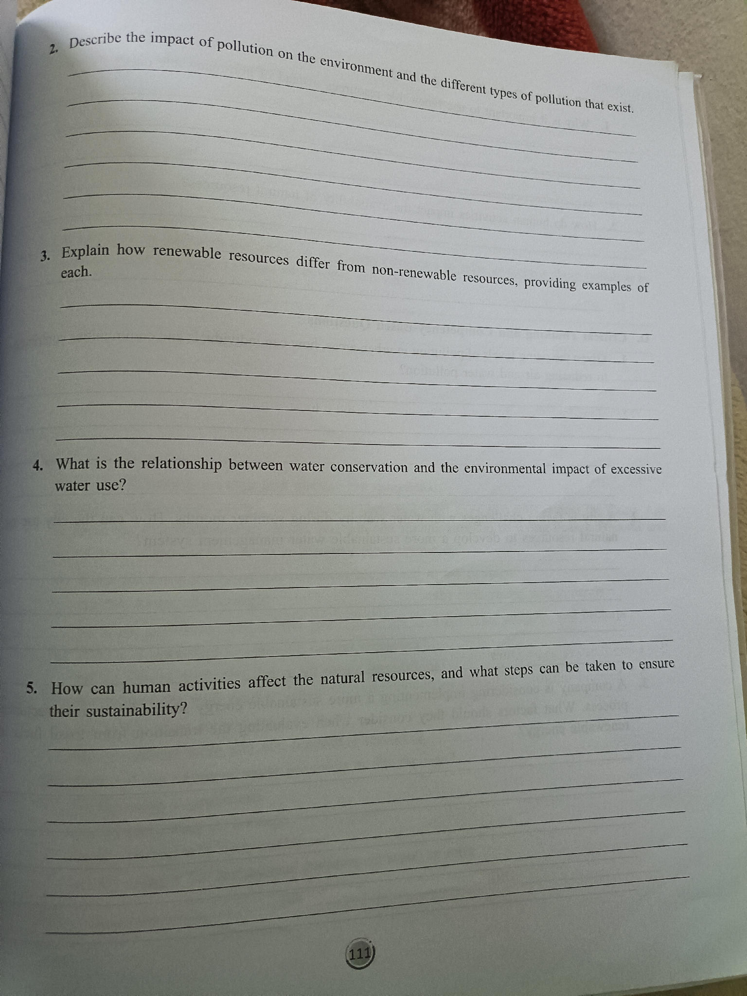 Explain how renewable resources differ from | StudyX
