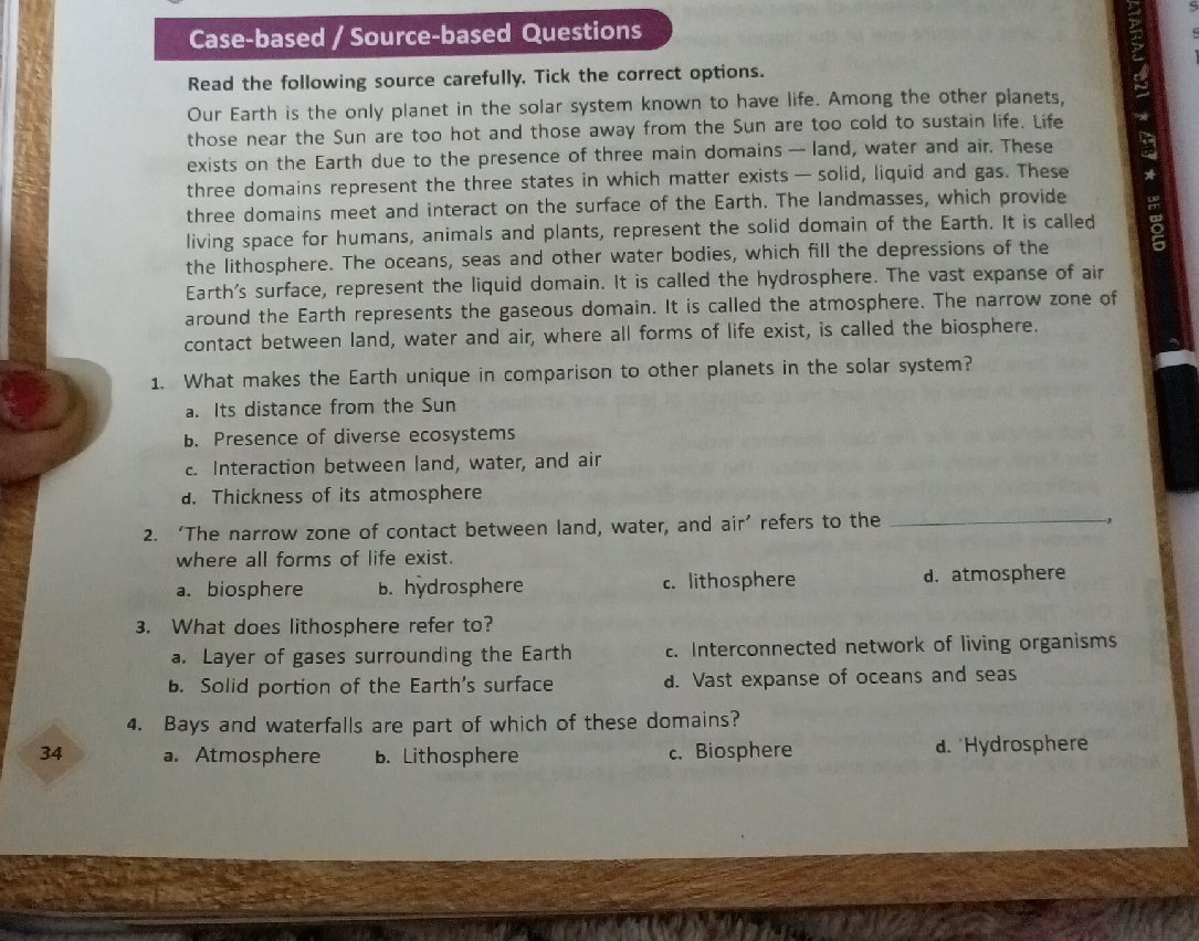 Read the following source carefully. Tick | StudyX