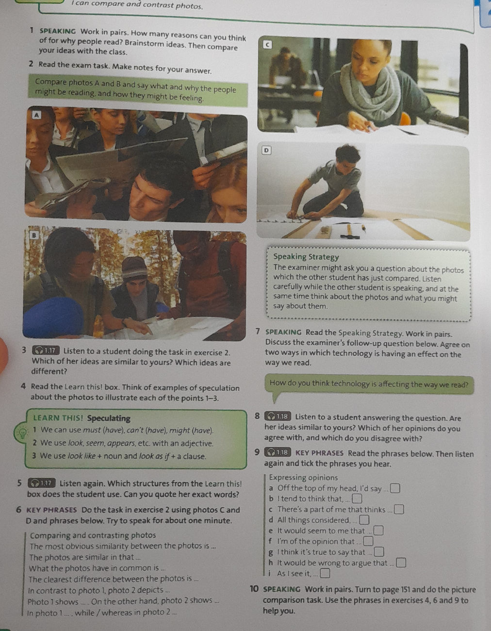 8 1.18 Listen to a student answering the | StudyX