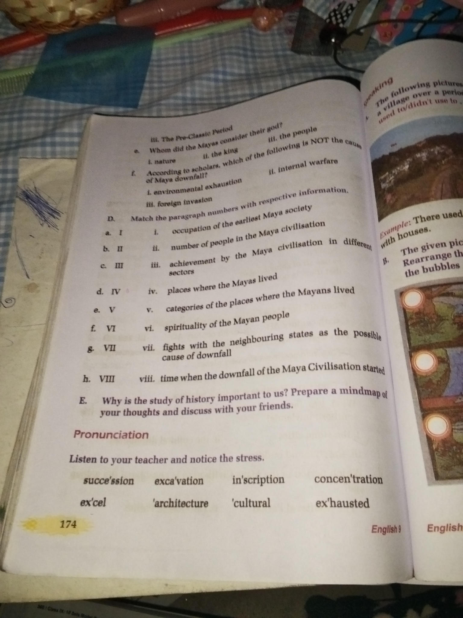 Match the paragraph numbers with respective | StudyX