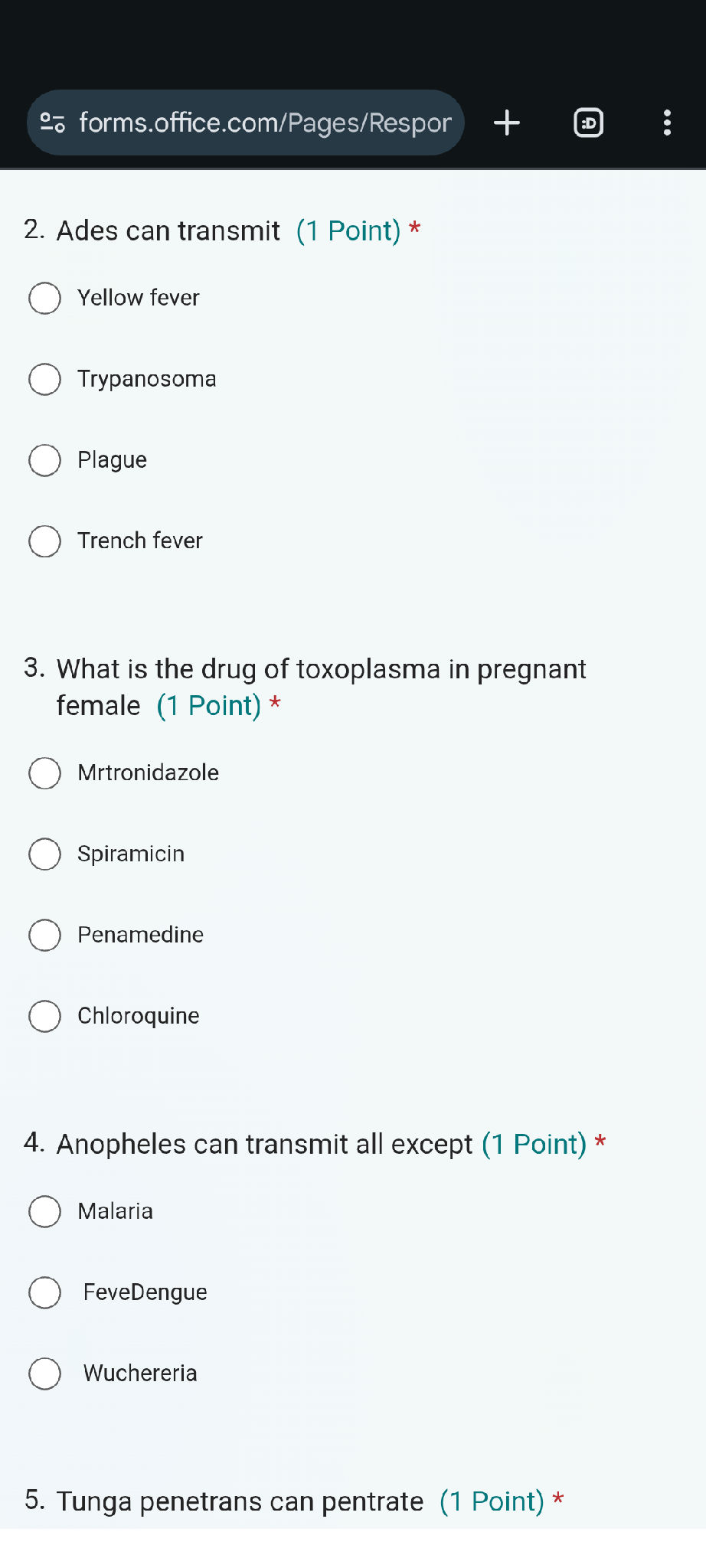 Tunga penetrans can pentrate | StudyX