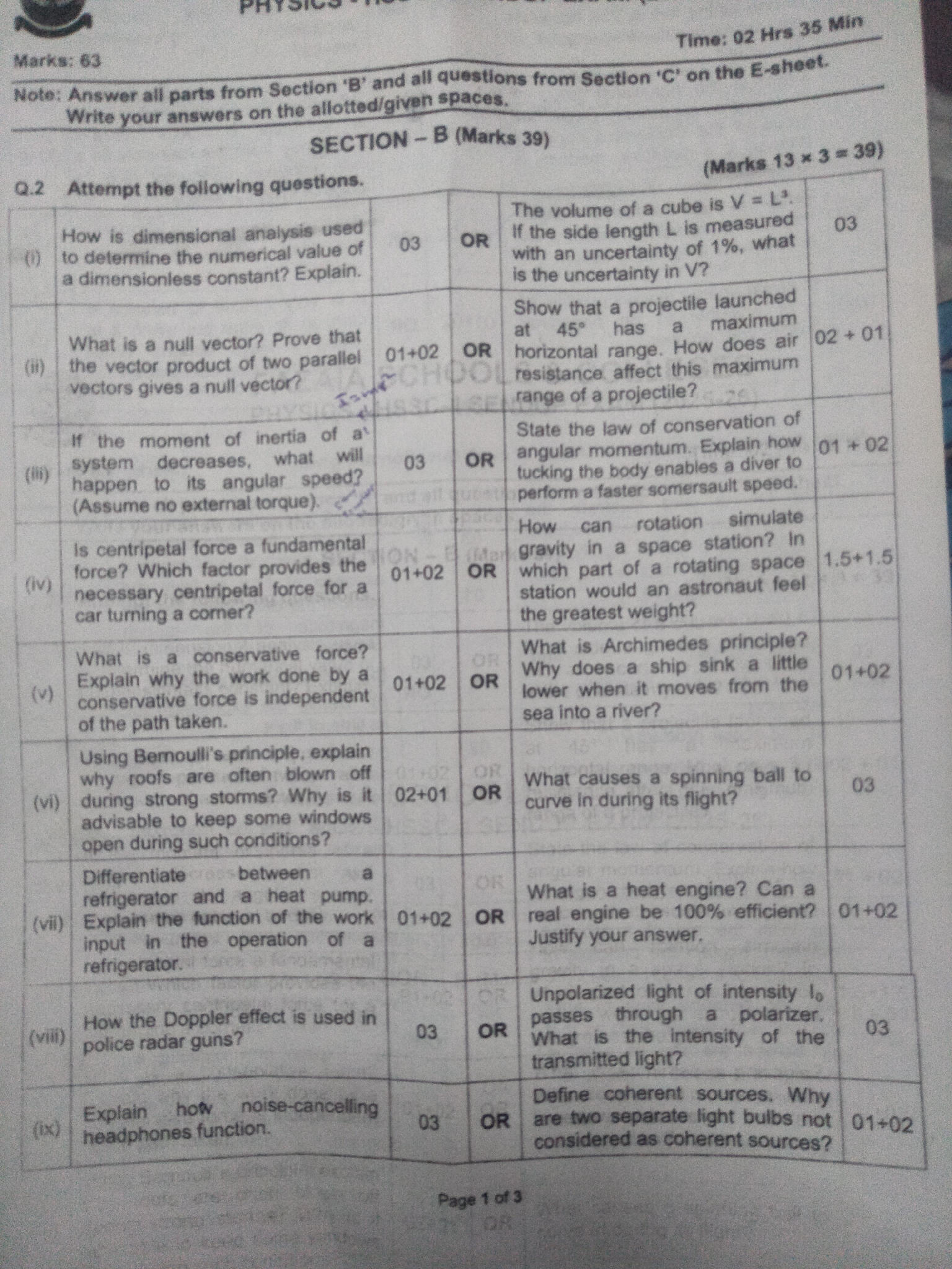 (iii) If the moment of inertia of a system | StudyX