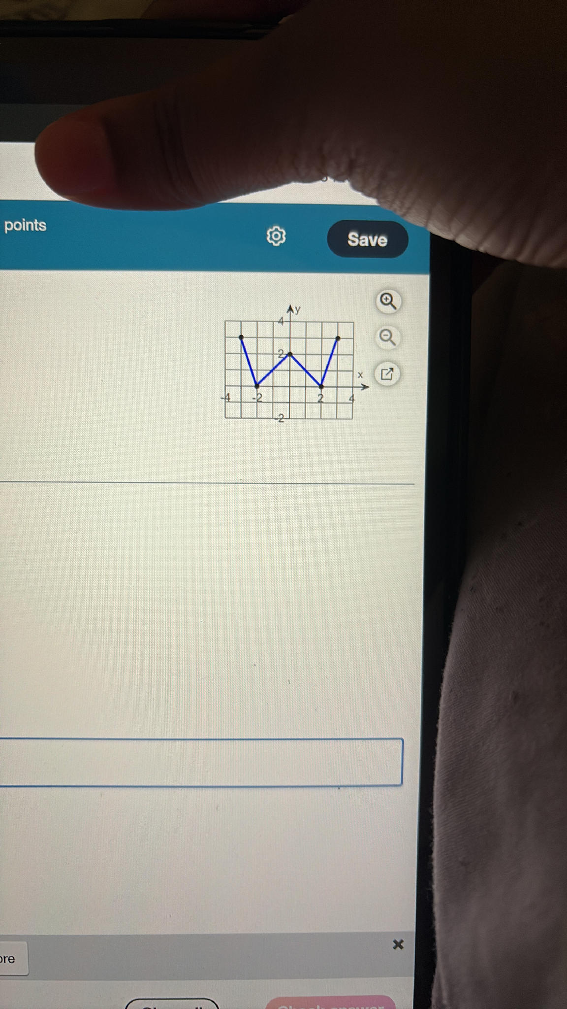 The image shows a graph of a function | StudyX