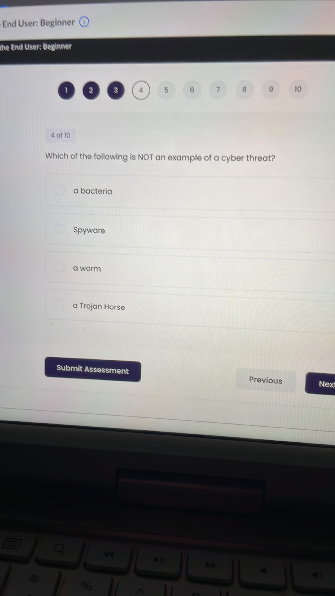 Which of the following is NOT an example of | StudyX