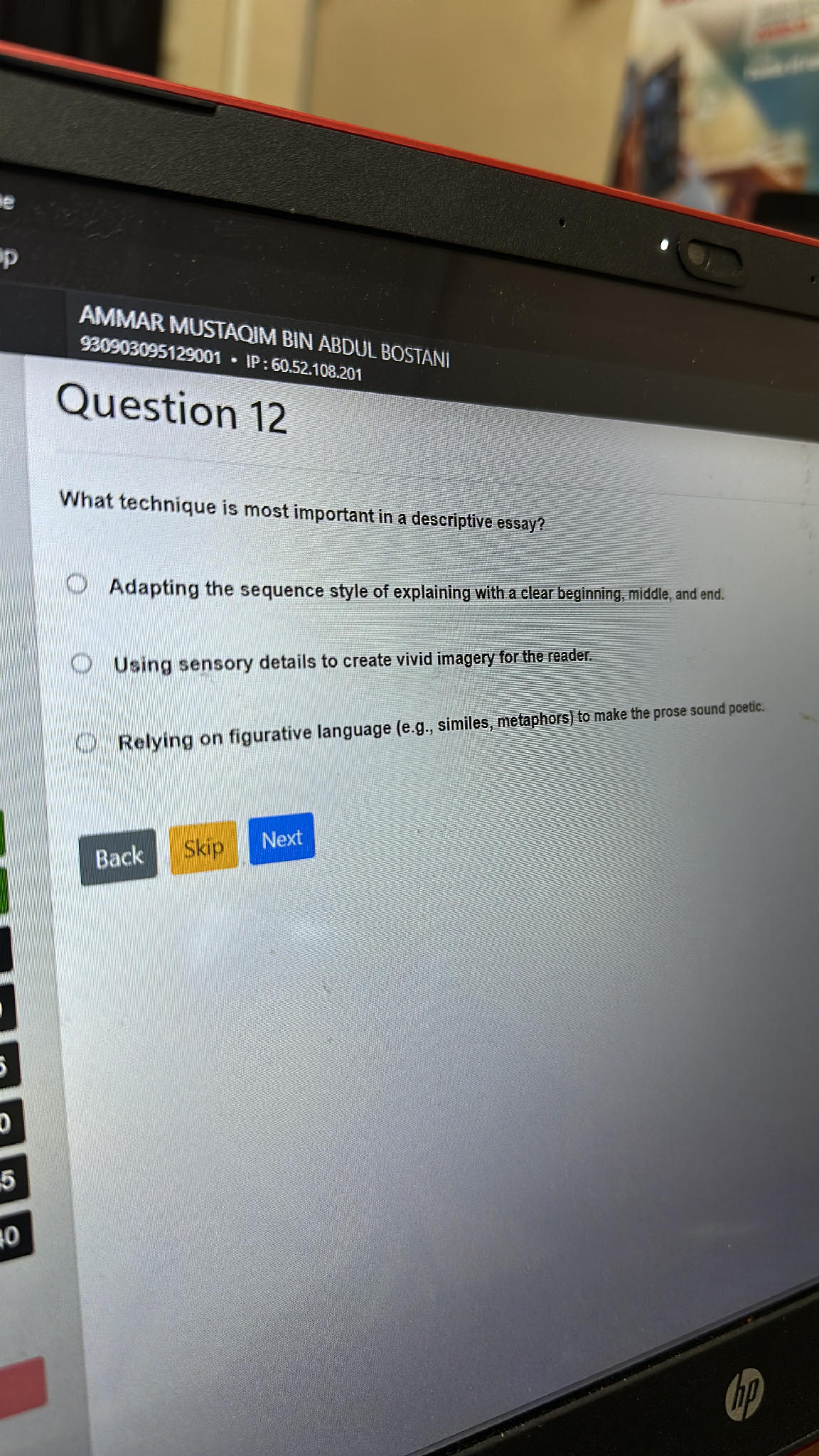 What technique is most important in a | StudyX