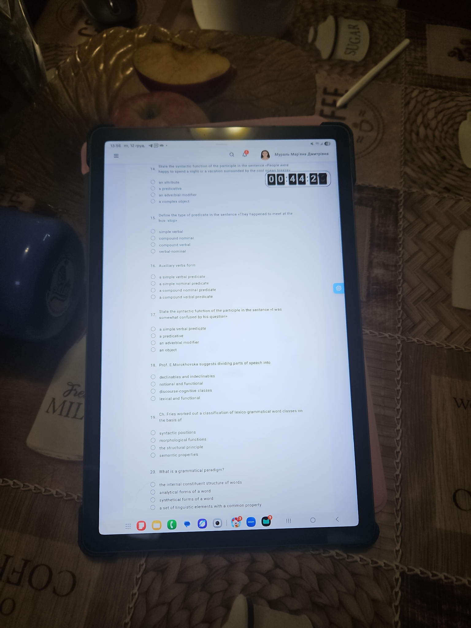 Define the type of predicate in the sentence | StudyX