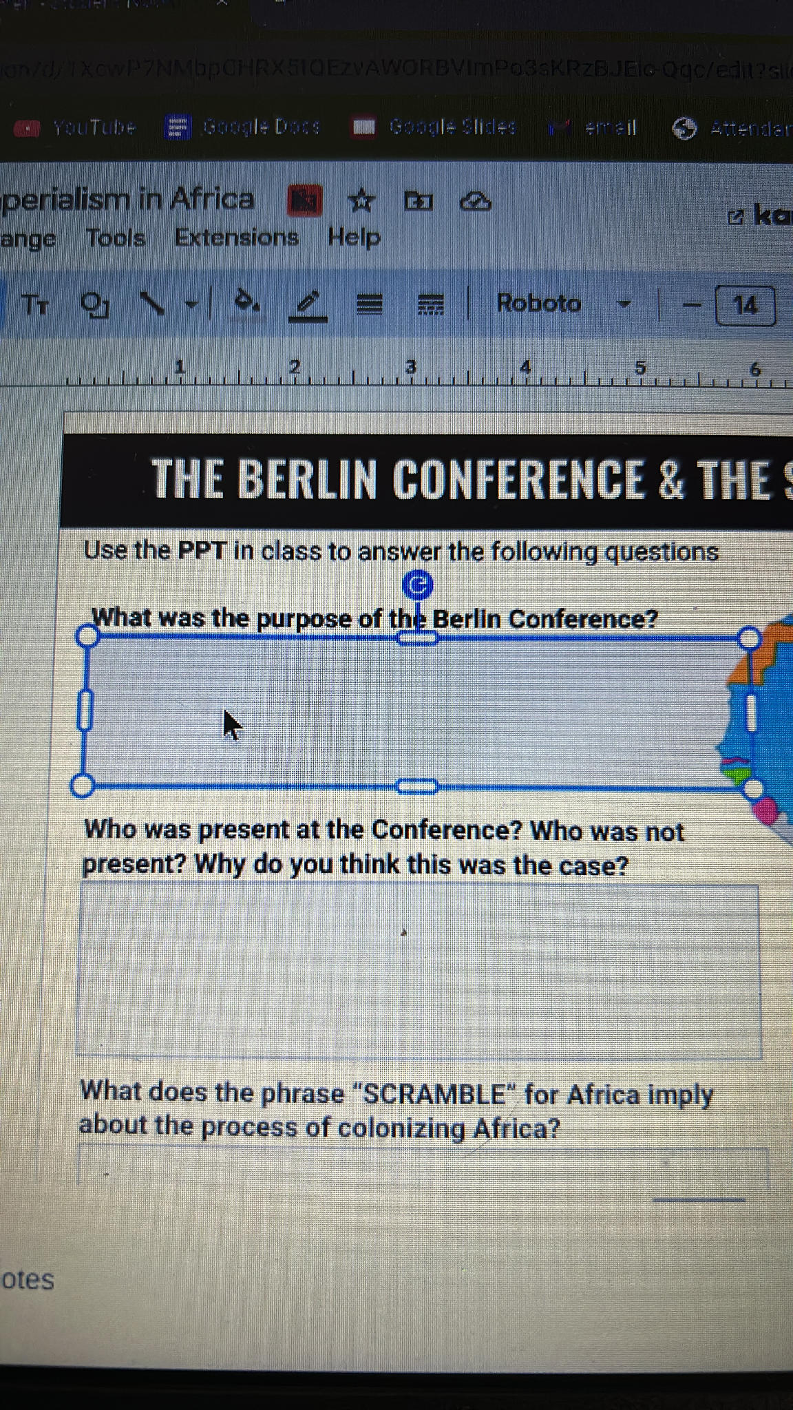 THE BERLIN CONFERENCE THE SCRAMBLE FOR | StudyX