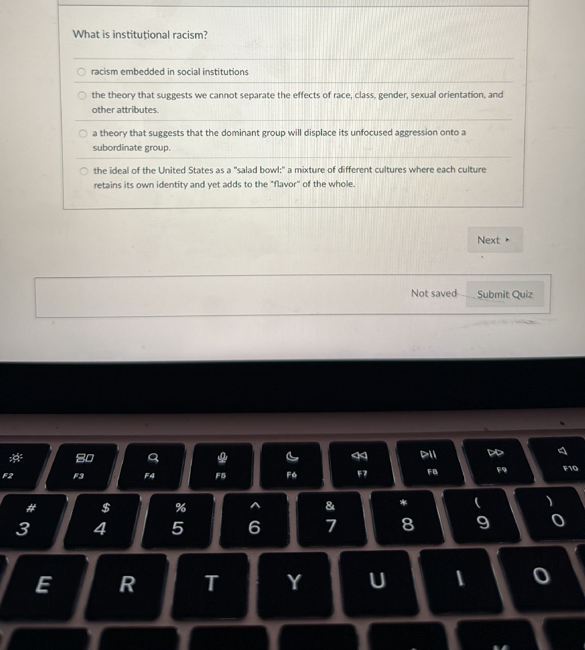 What is institutional racism? - racism | StudyX
