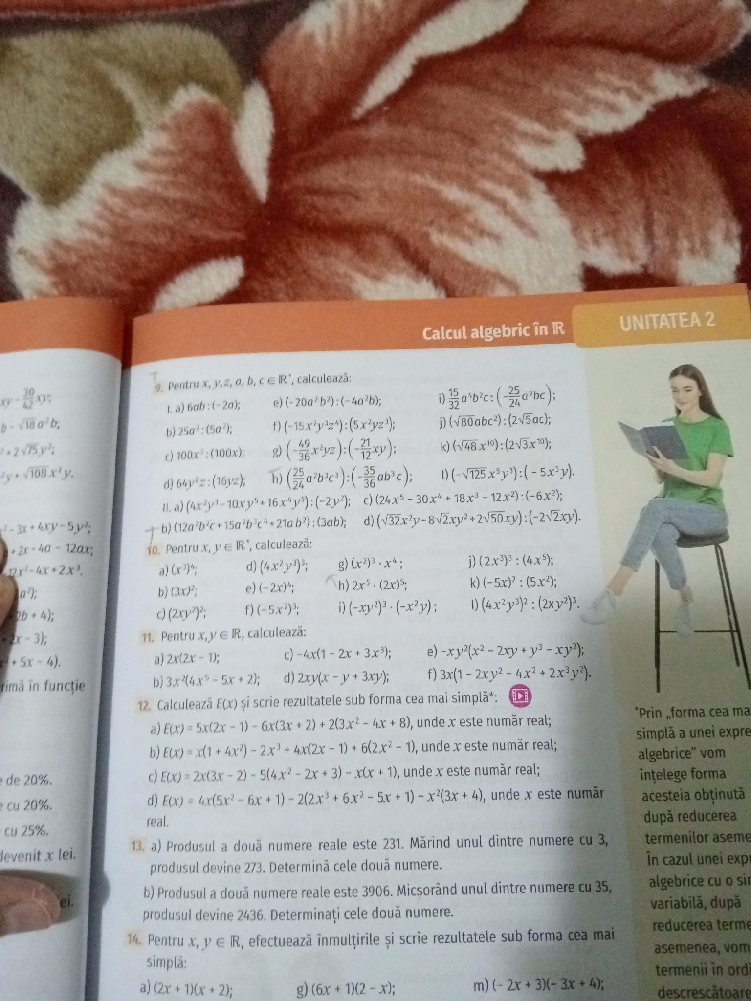 Pentru x, y, z, a, b, c ∈ IR*, calculează: | StudyX