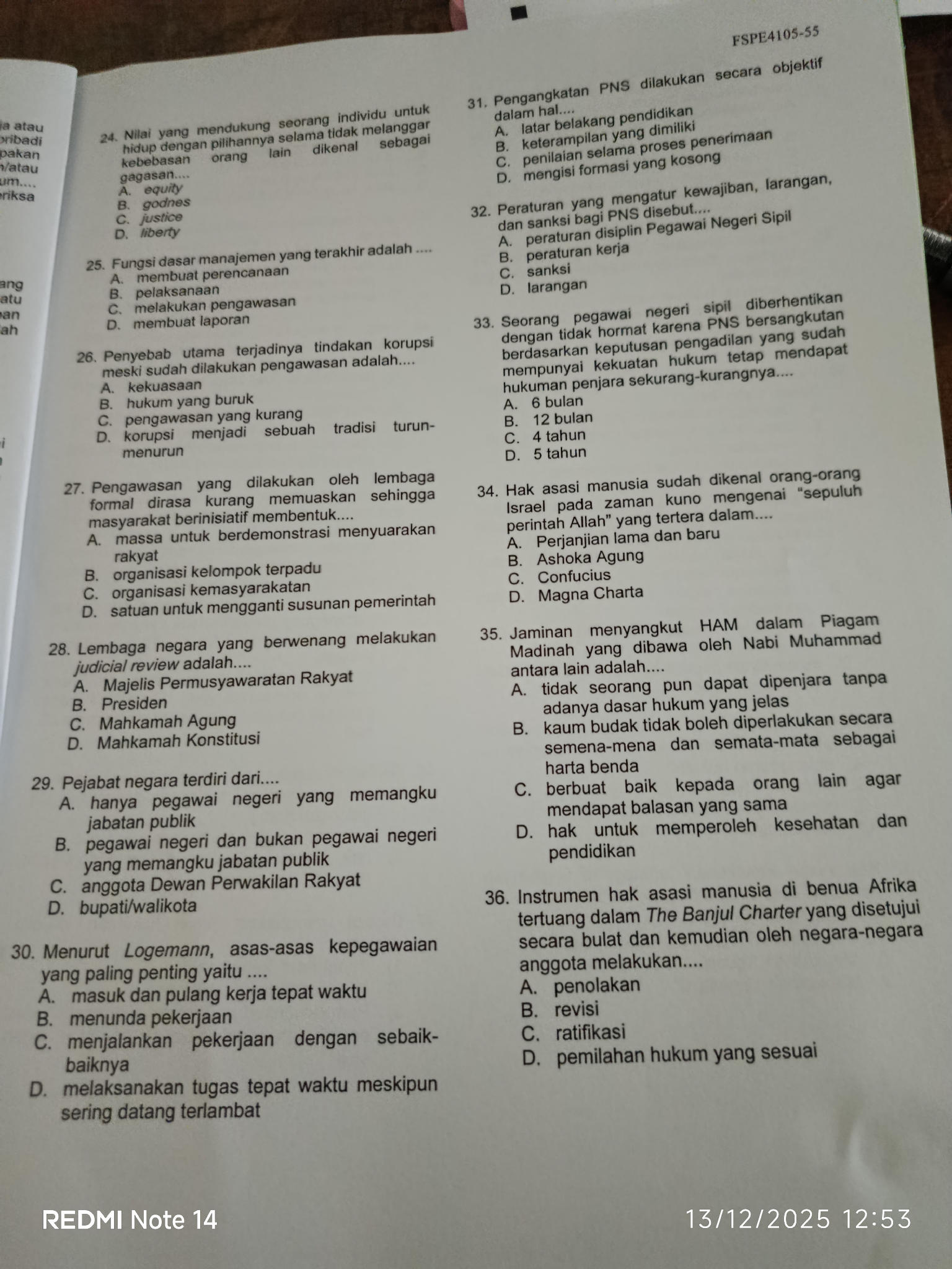 Pejabat negara terdiri dari.... A. hanya | StudyX