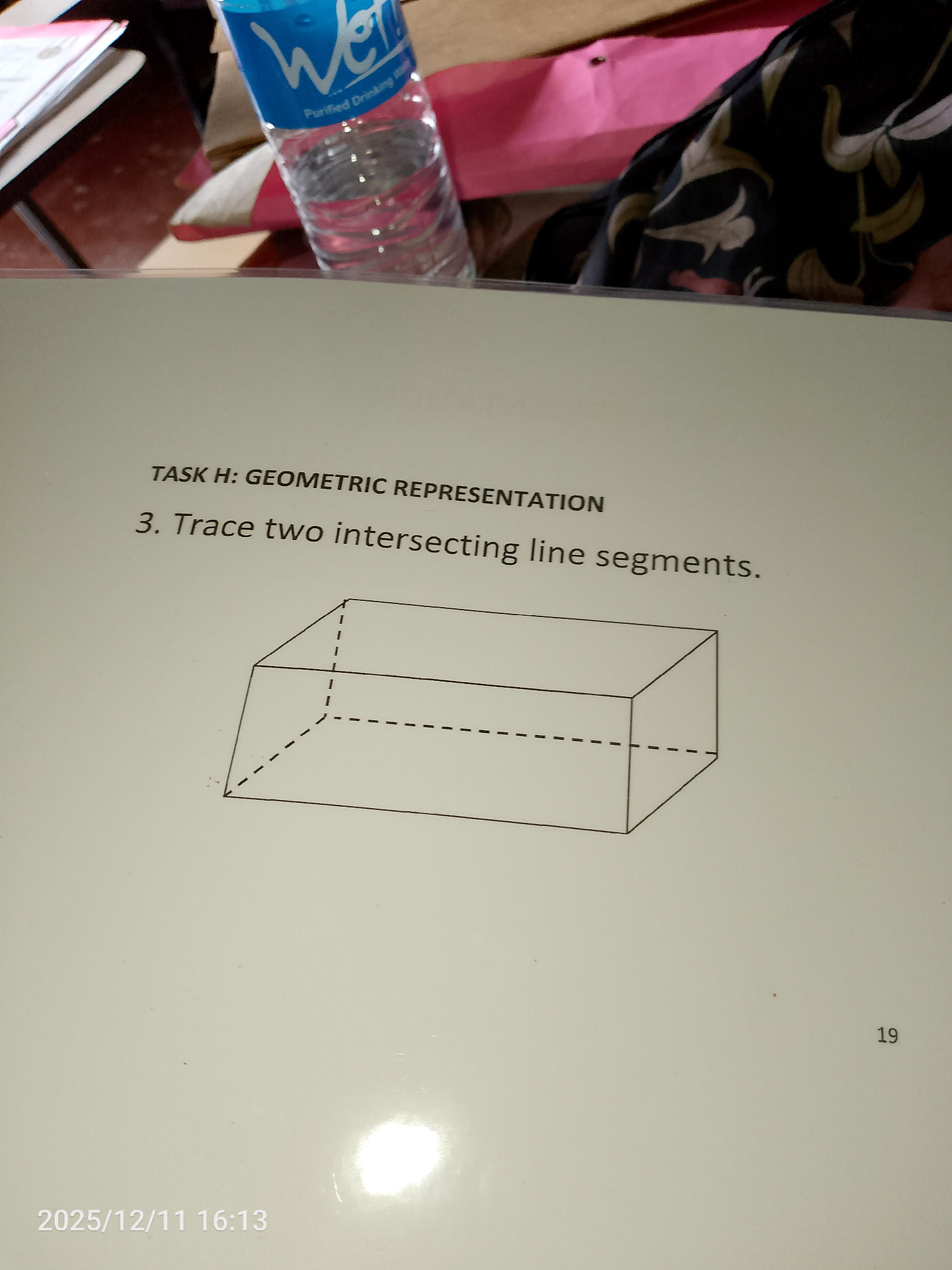 TASK H: GEOMETRIC REPRESENTATION 3. Trace | StudyX
