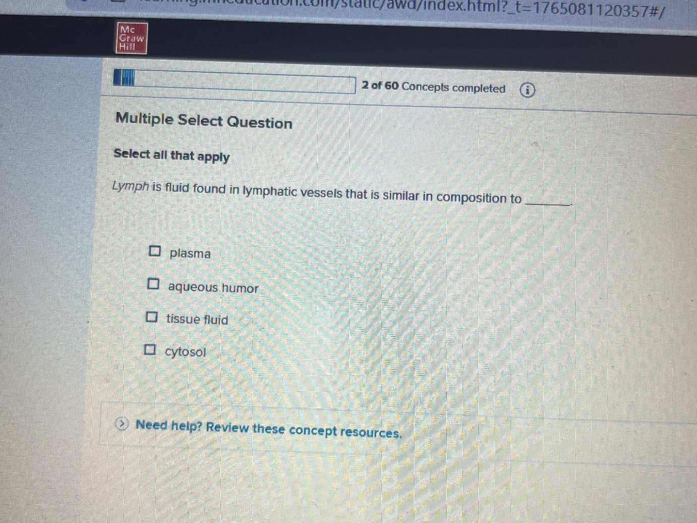 Multiple Select Question Select all that | StudyX