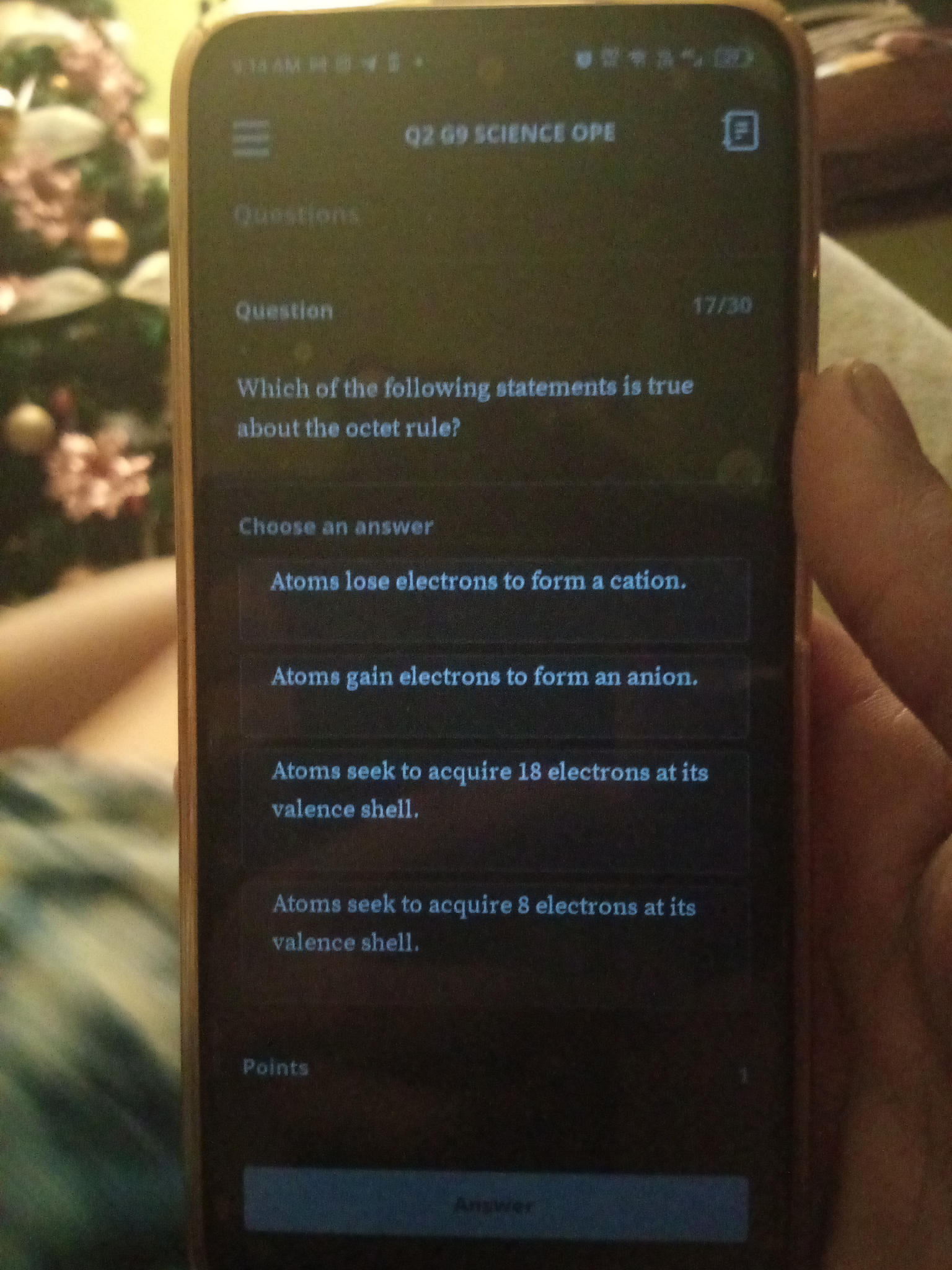 Which of the following statements is true | StudyX