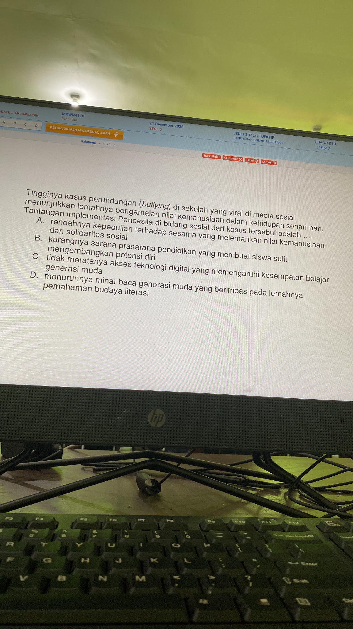 Tingginya kasus perundungan (bullying) di | StudyX