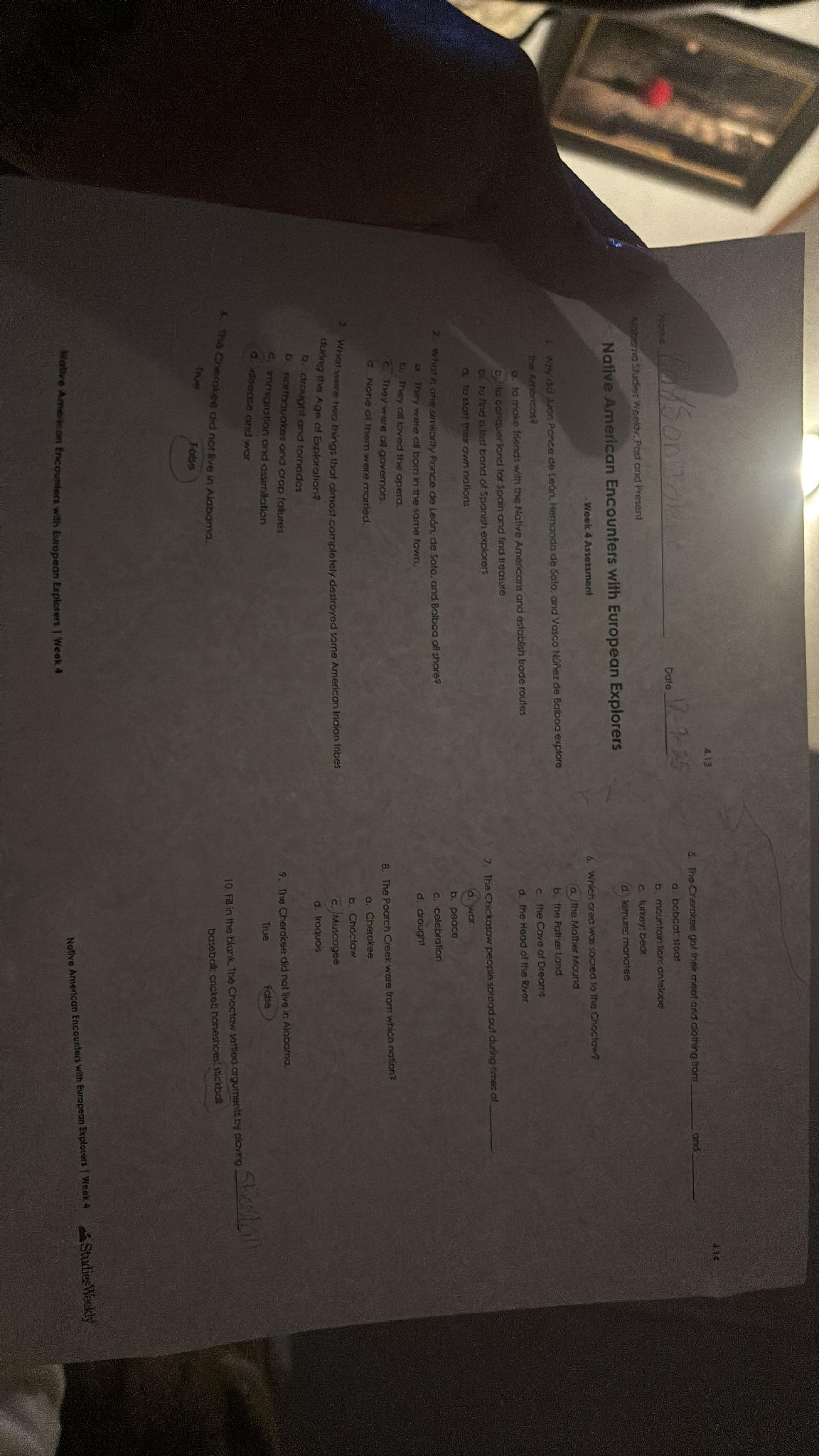 3. What were two things that almost | StudyX