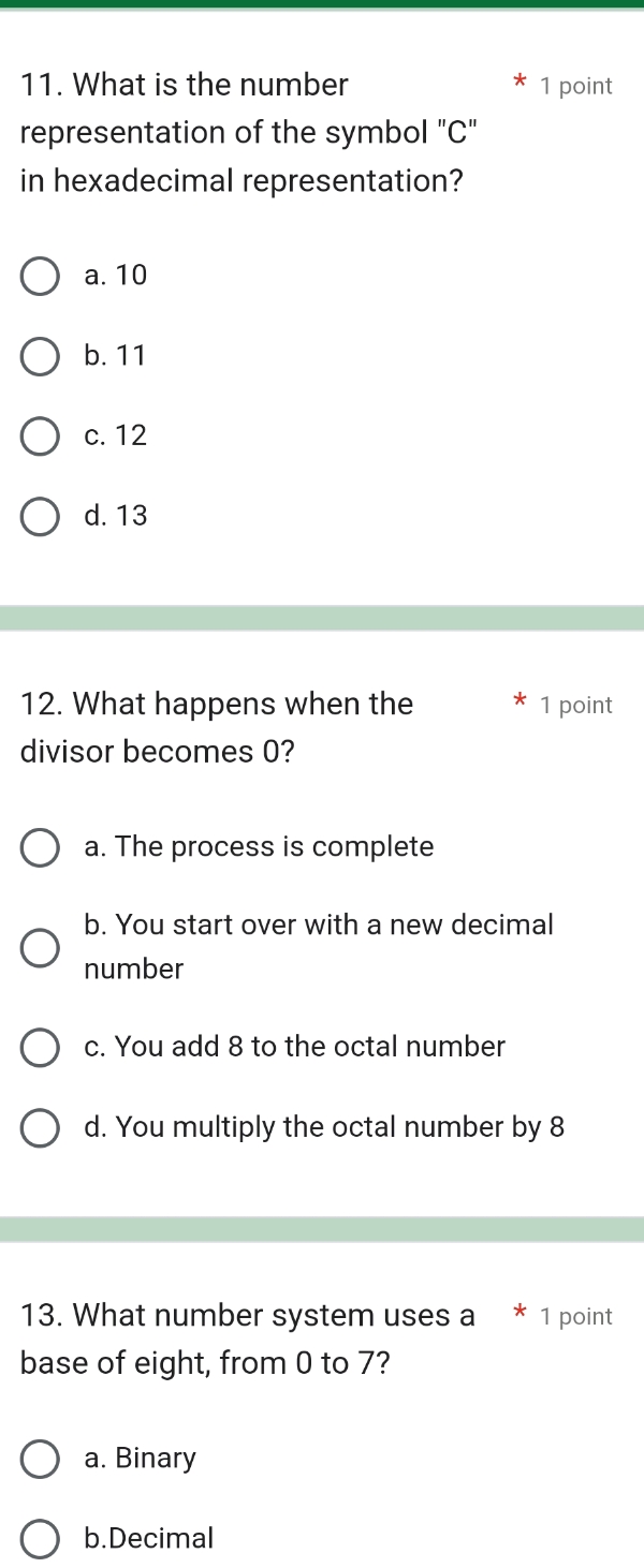 11 What is the number 1 point | StudyX