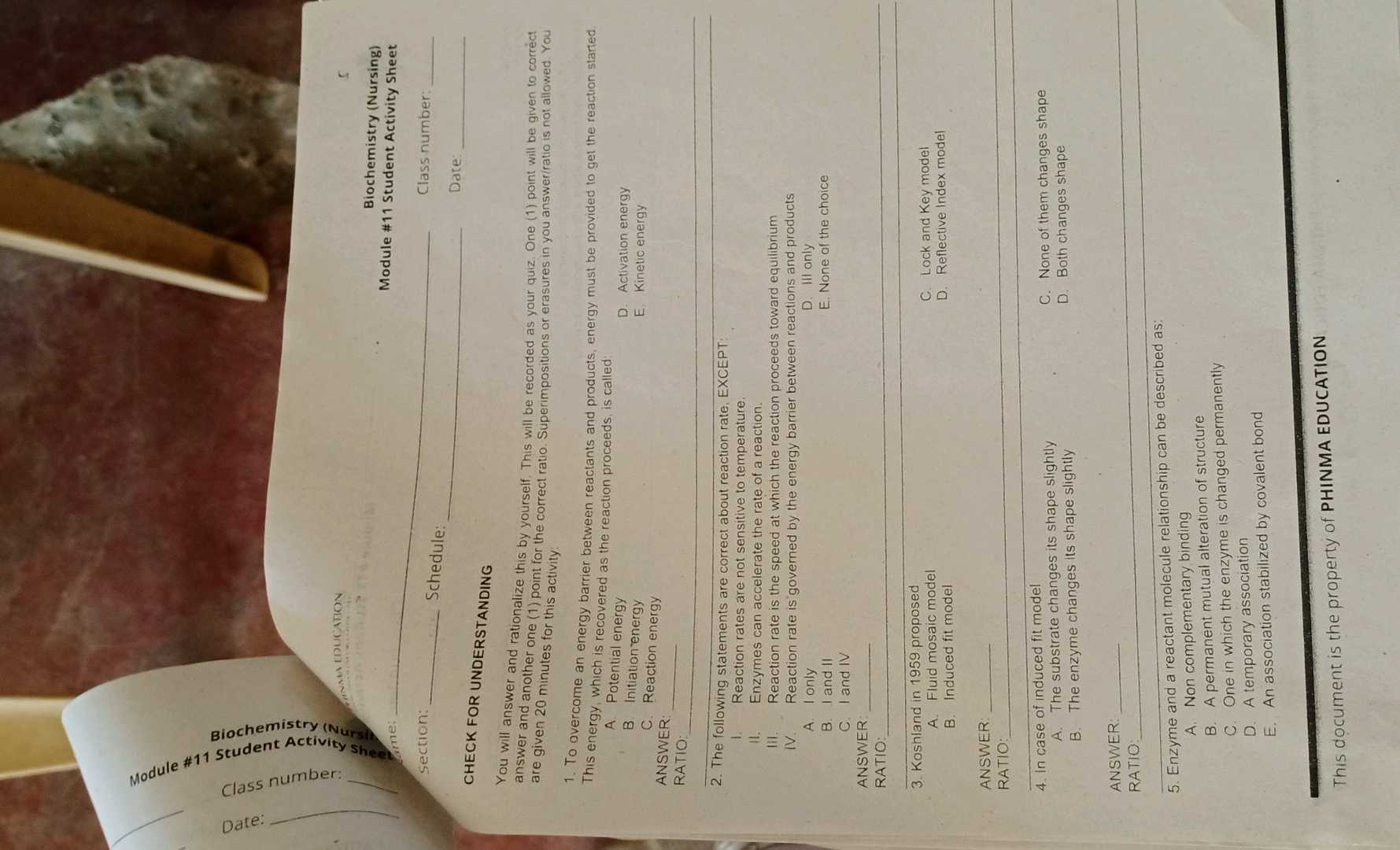 section Schedule Class number Date | StudyX