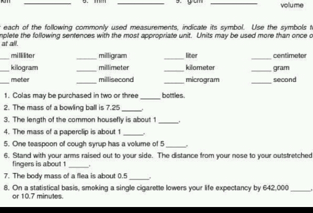 each of the following commonly used | StudyX