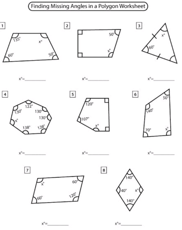 Finding Missing Angles in a Polygon | StudyX